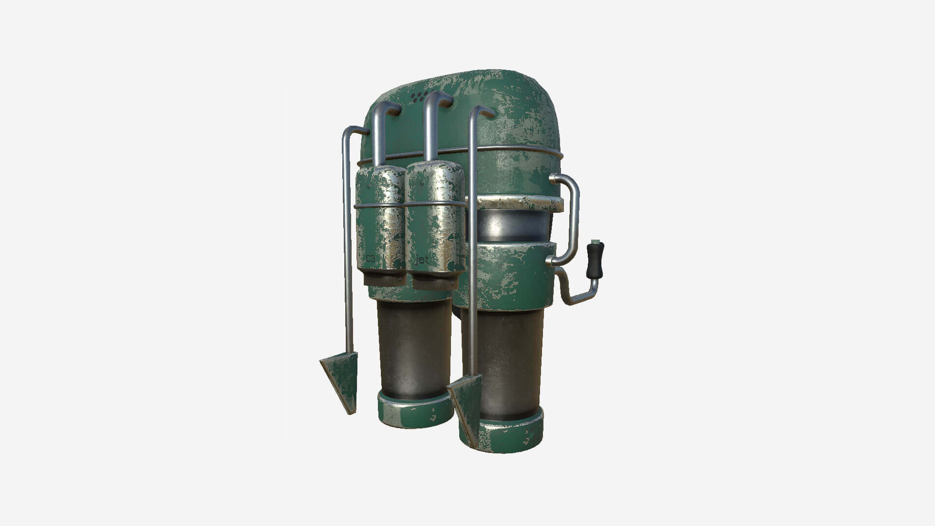 Jetpack Model C 10 - Dark Green by gsommer