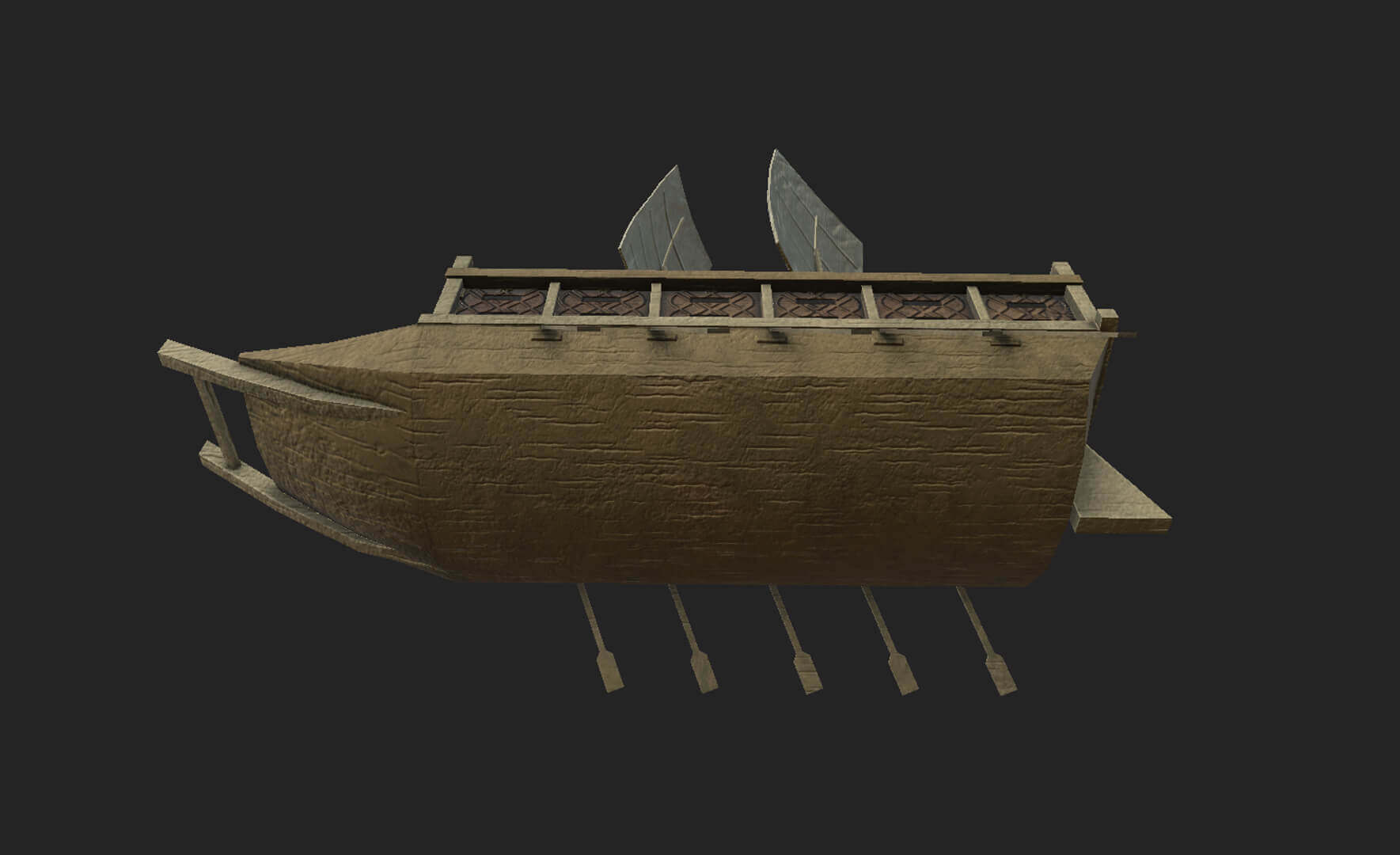 Korean Turtle Warship 01 - 3D Model by gsommer
