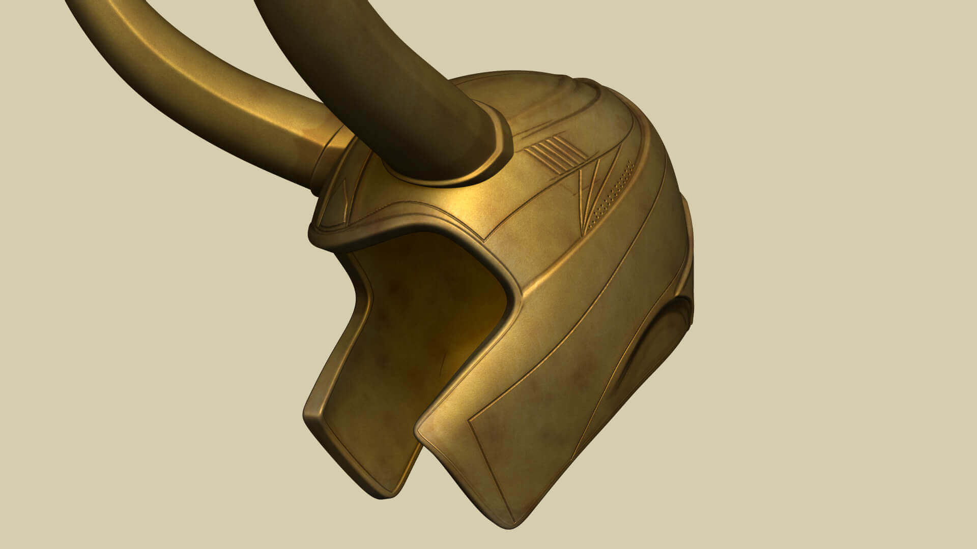 Loki Helmet - 3D Model by gsommer