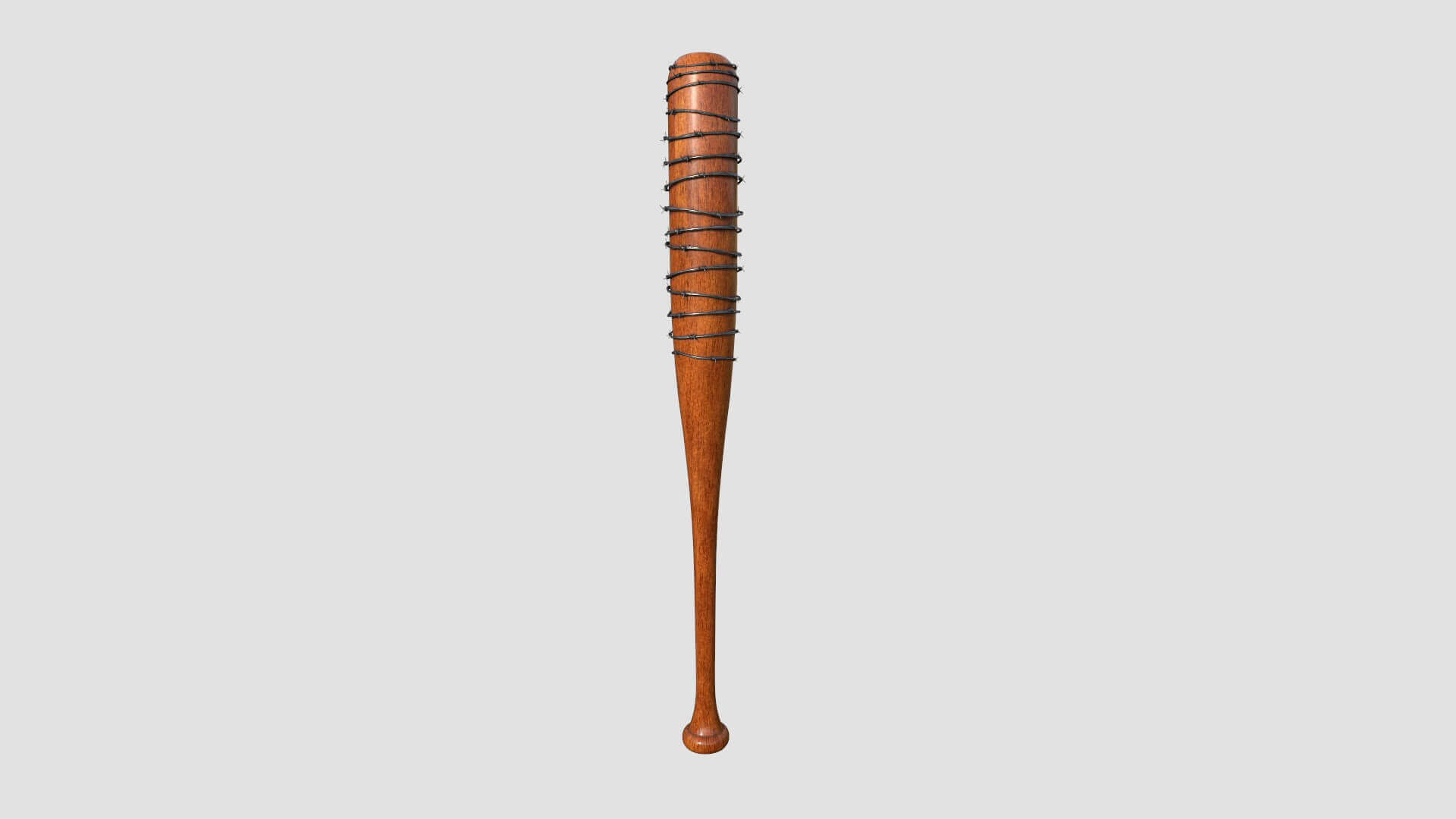 Lucille - Baseball Bat 03 - Wooden B 3D Model by gsommer