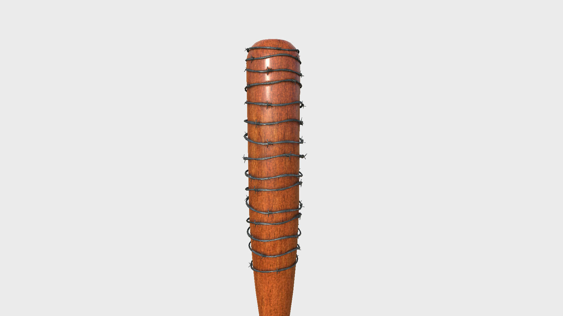 Lucille - Baseball Bat 03 - Wooden B 3D Model by gsommer