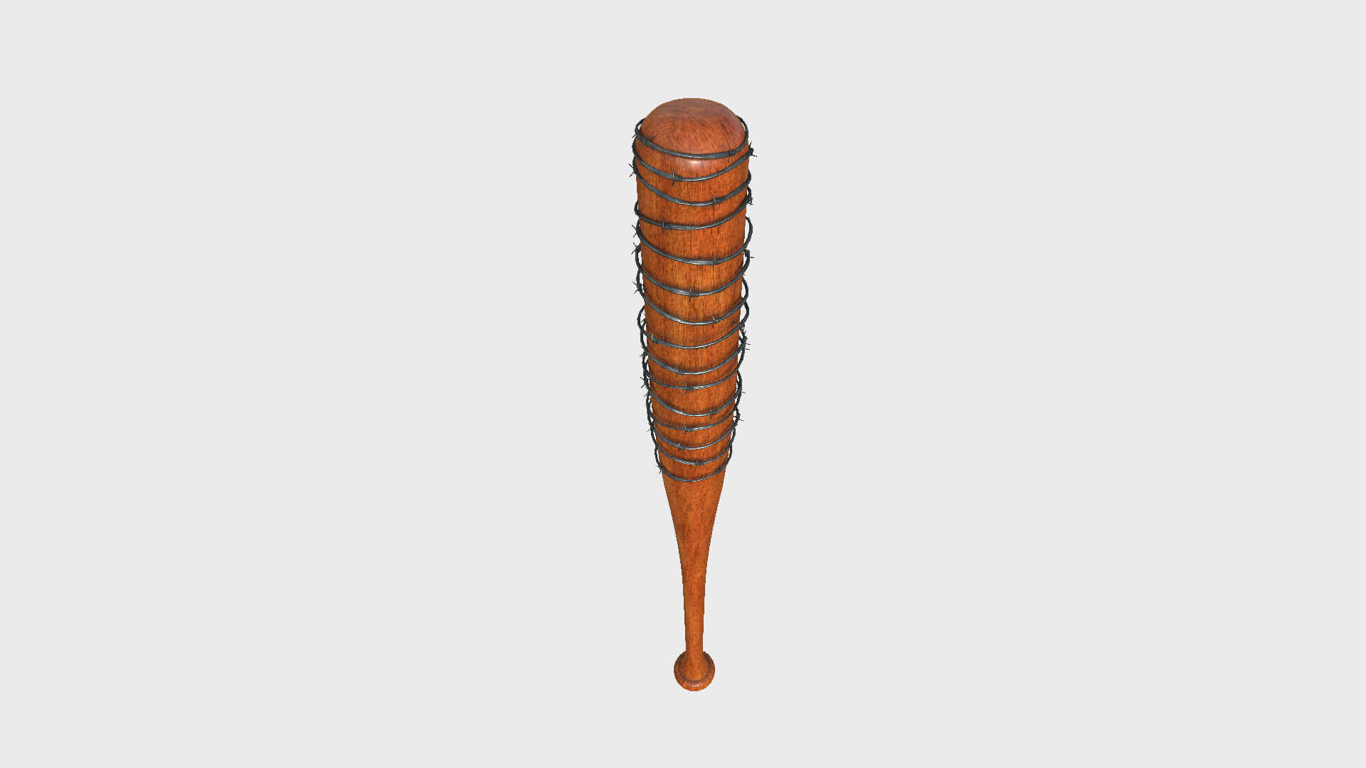 Lucille - Baseball Bat 03 - Wooden B 3D Model by gsommer