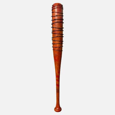Lucille - Baseball Bat 04 - Blood B 3D Model by gsommer