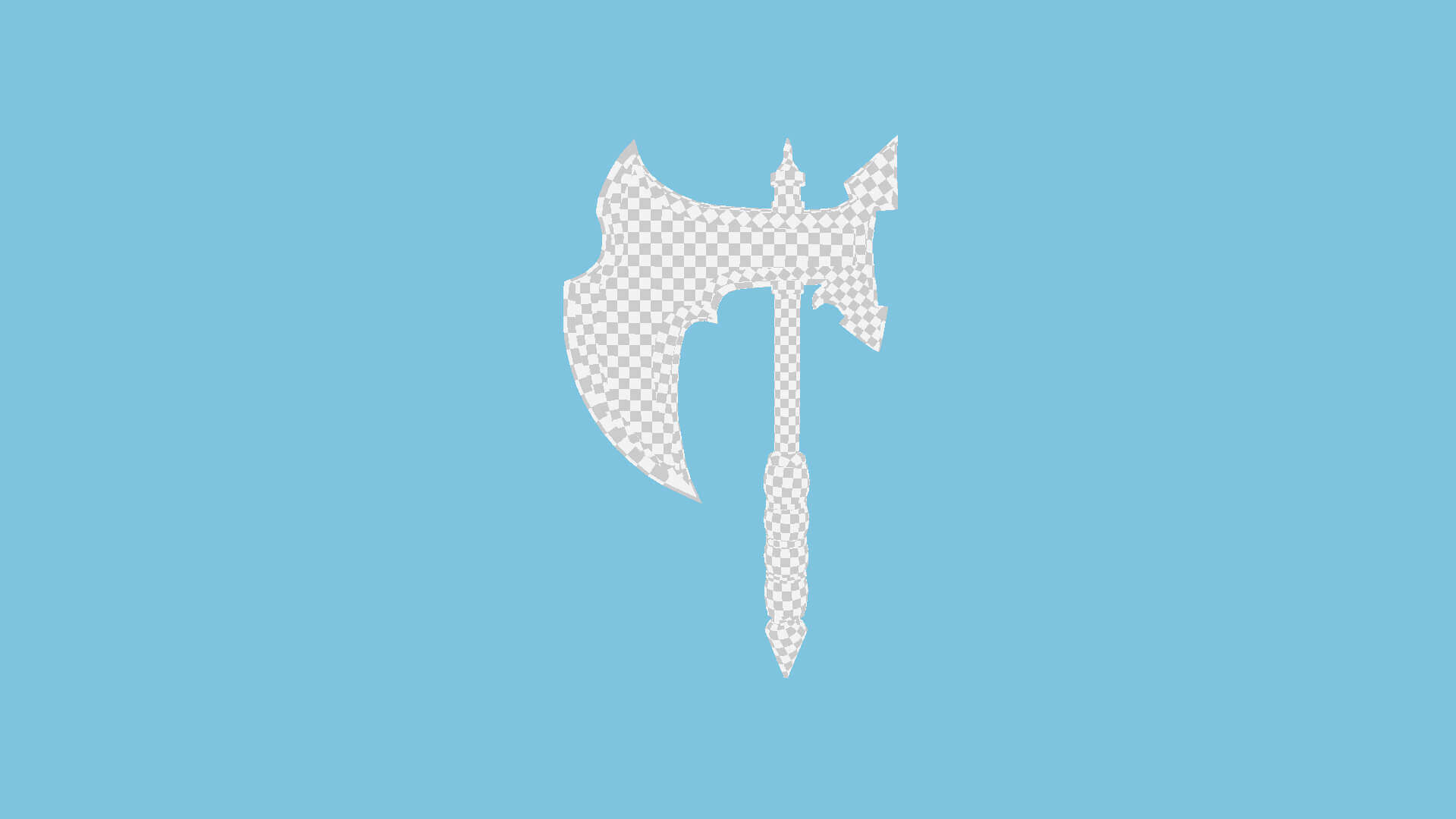 Medieval Battle Axe 08 - Ice Axe 3D Model by gsommer