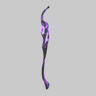 Medieval Mage Staff Model A 05 - Dark by gsommer
