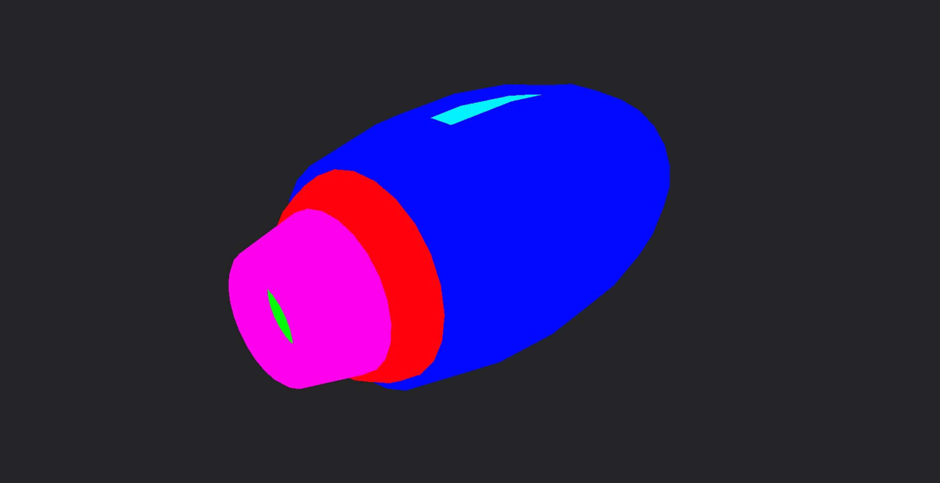 Mega Buster Bomb 04 - Megaman 3D Model by gsommer