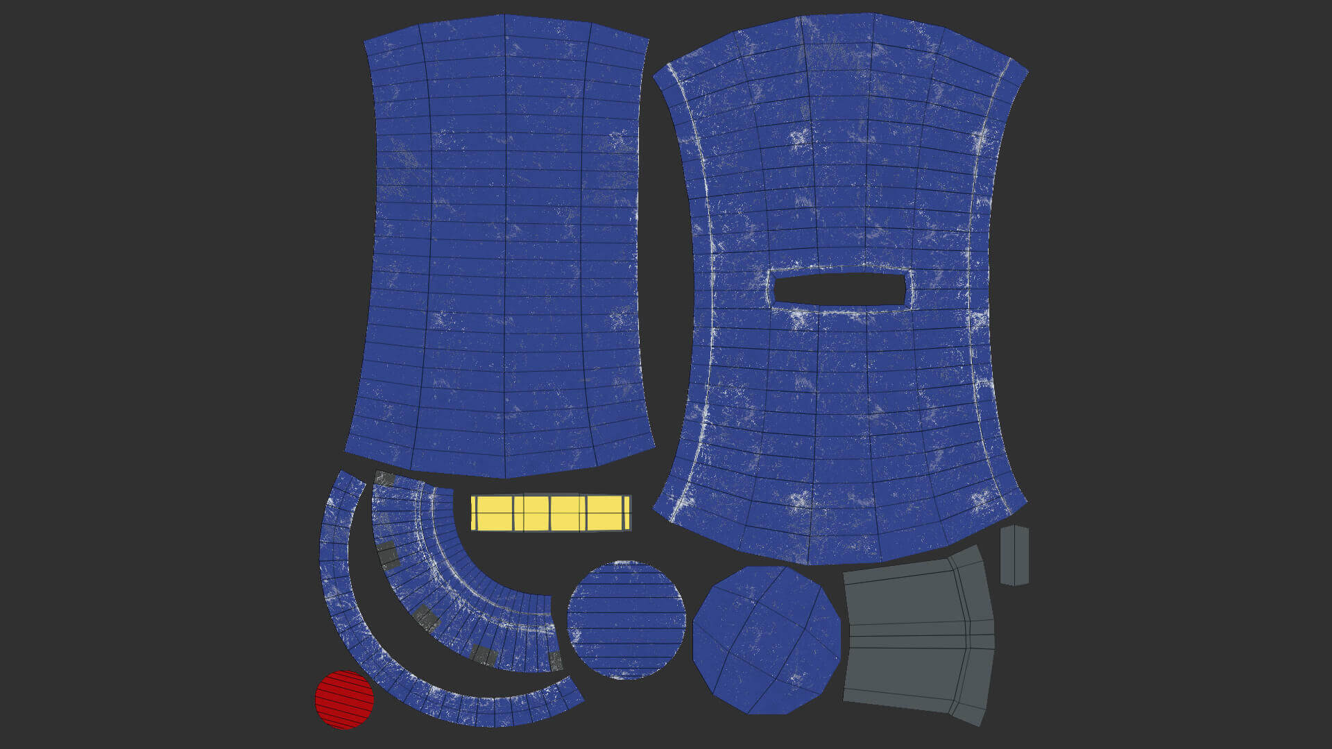 Mega Buster Bomb 04 - Megaman 3D Model by gsommer