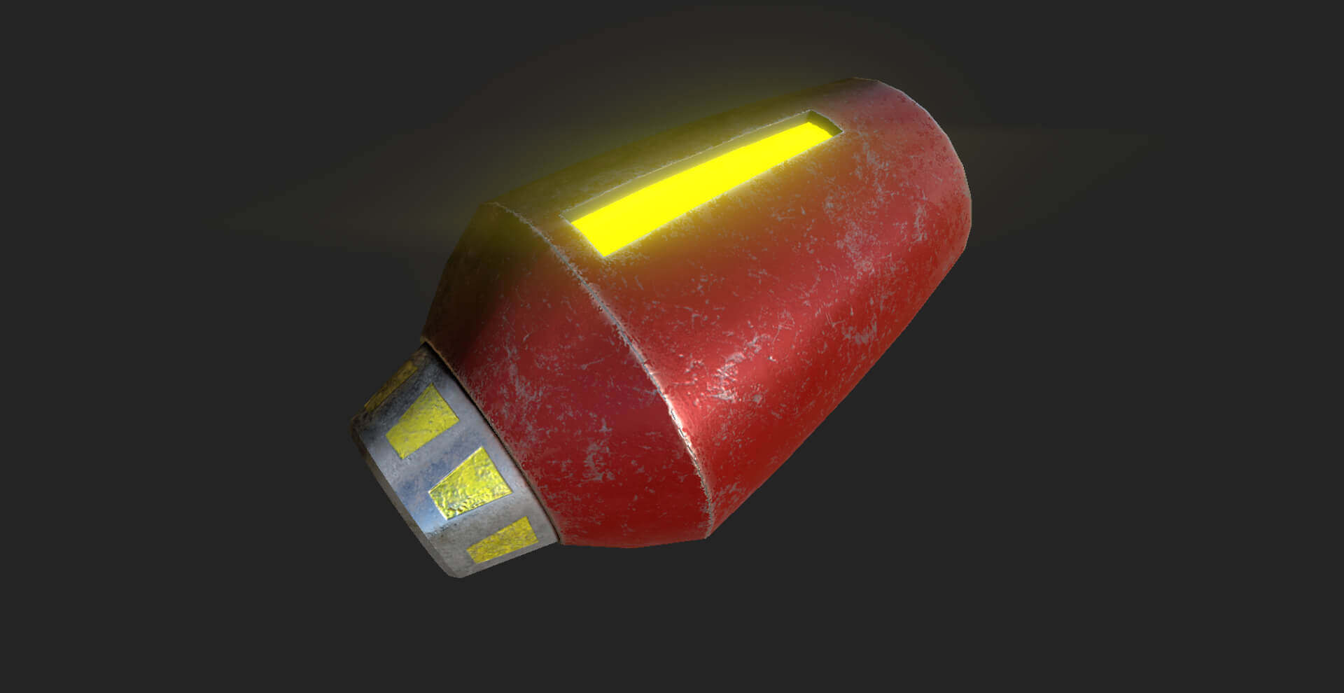 Mega Buster Bomb 05 - Protoman 3D Model by gsommer