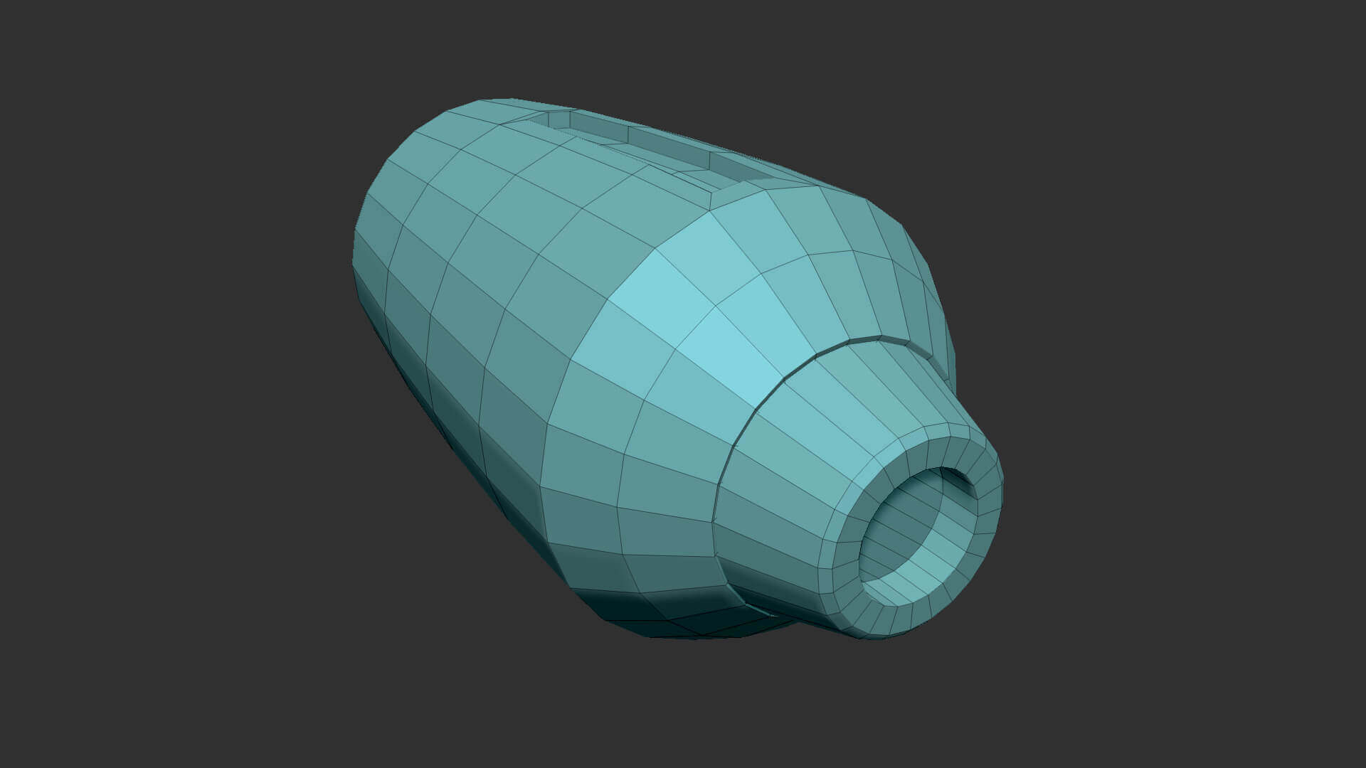 Mega Buster Bomb 05 - Protoman 3D Model by gsommer