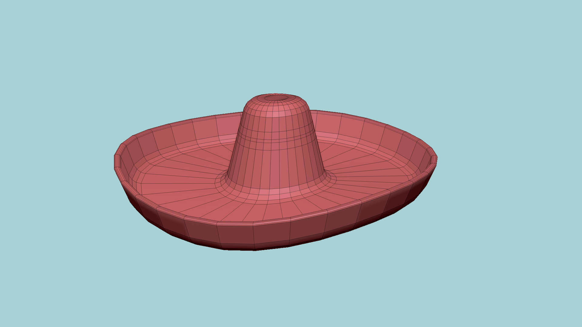 Mexican Sombrero 06 - 3D Model by gsommer