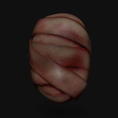 Mummy Mask - 3D Model by gsommer