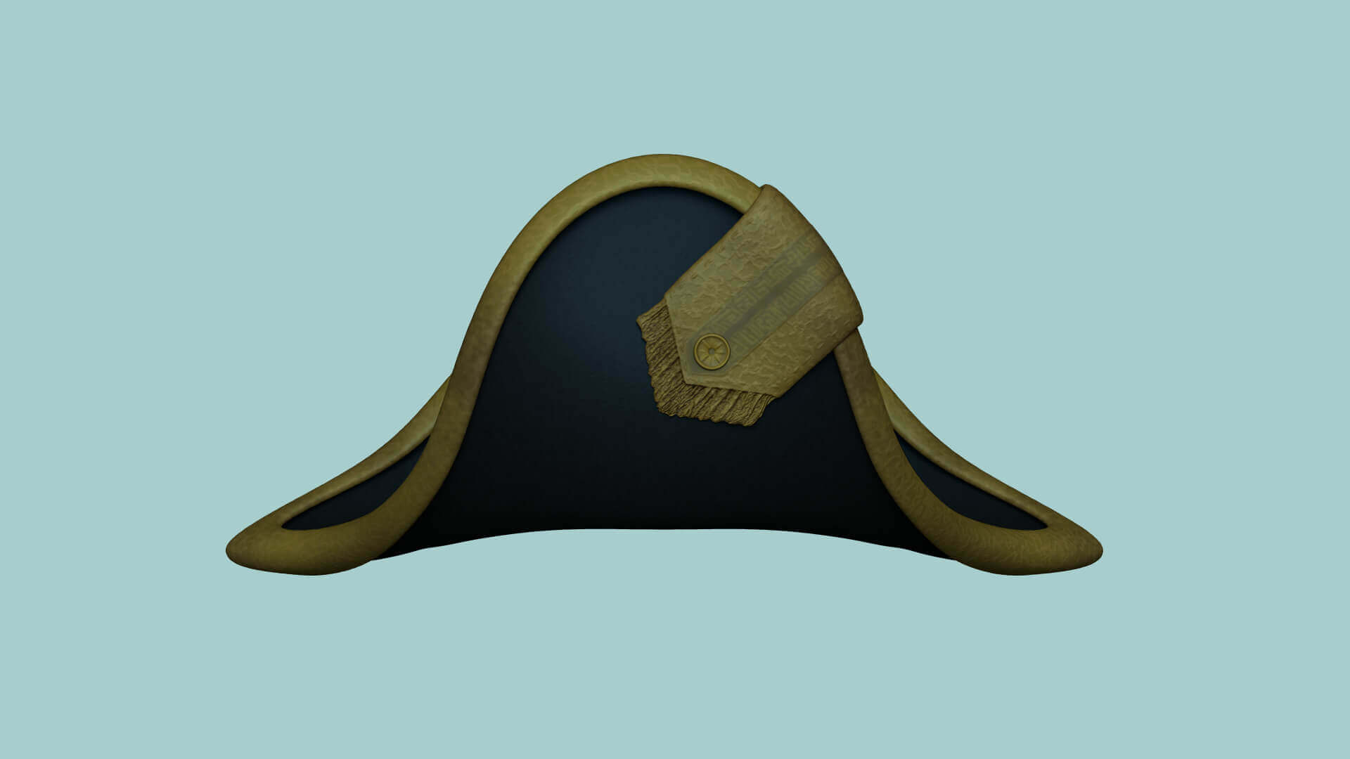 Pirate Hat 02 - Barbossa Hat - Corsair Version 3D Model by gsommer