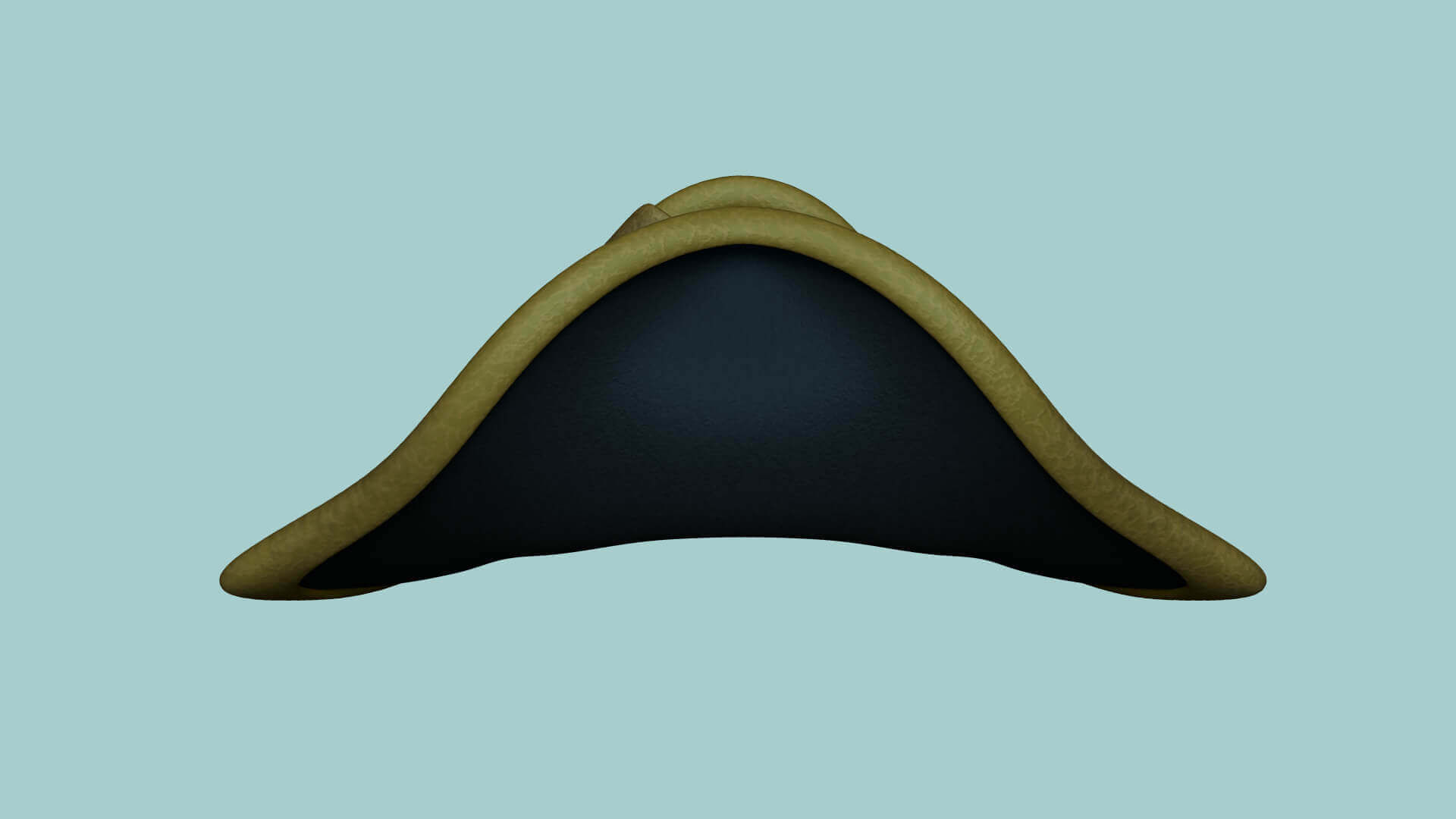 Pirate Hat 02 - Barbossa Hat - Corsair Version 3D Model by gsommer