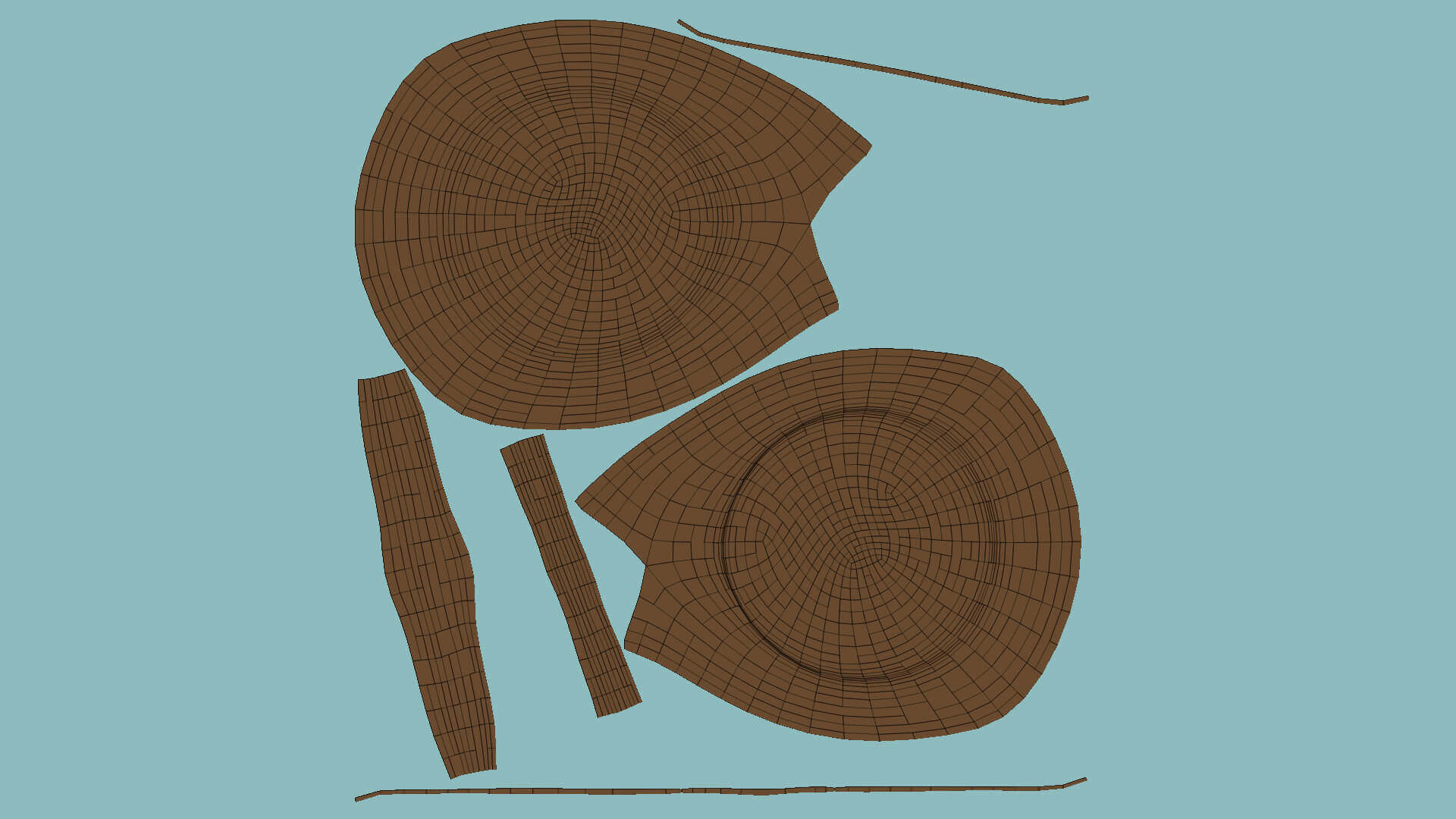 Pirate Hat 04 - Brown Hat 3D Model by gsommer