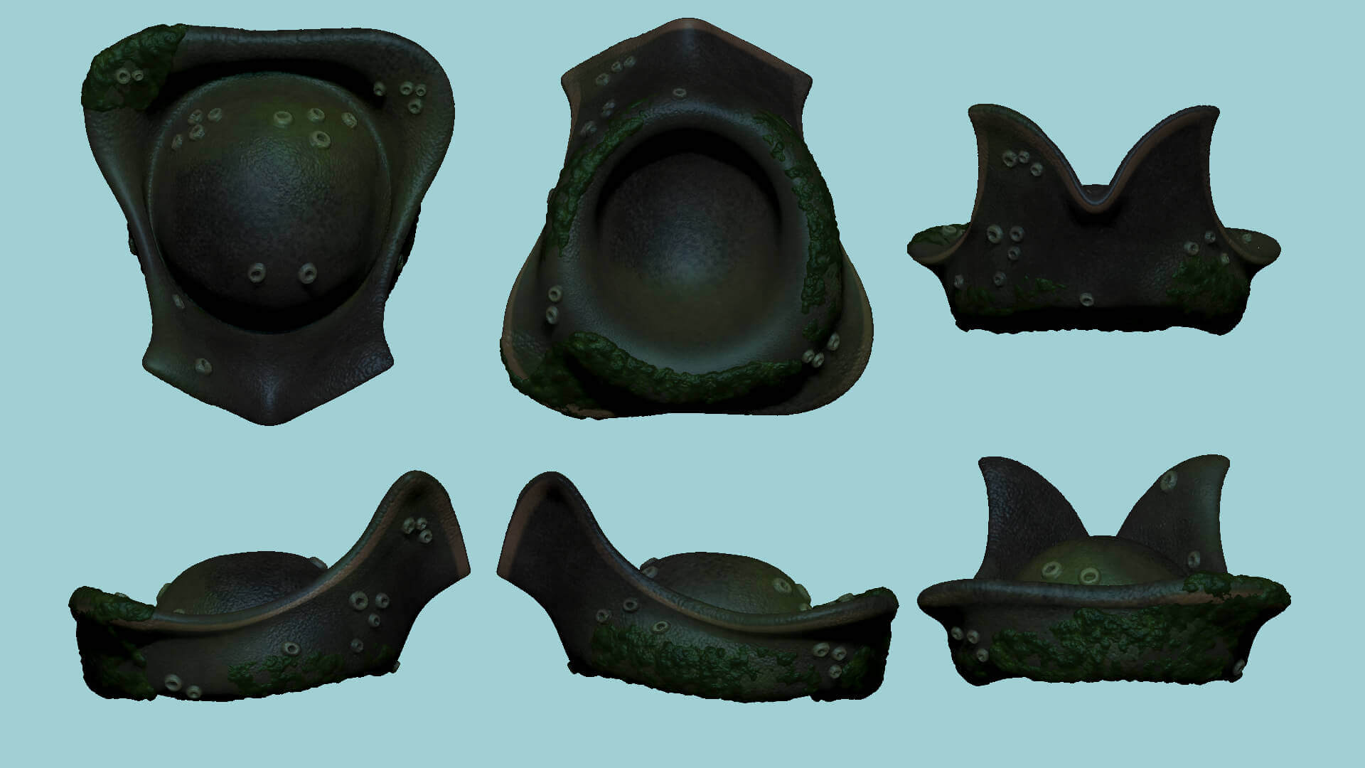 Pirate Hat 06 - Davy Johnes Hat 3D Model by gsommer