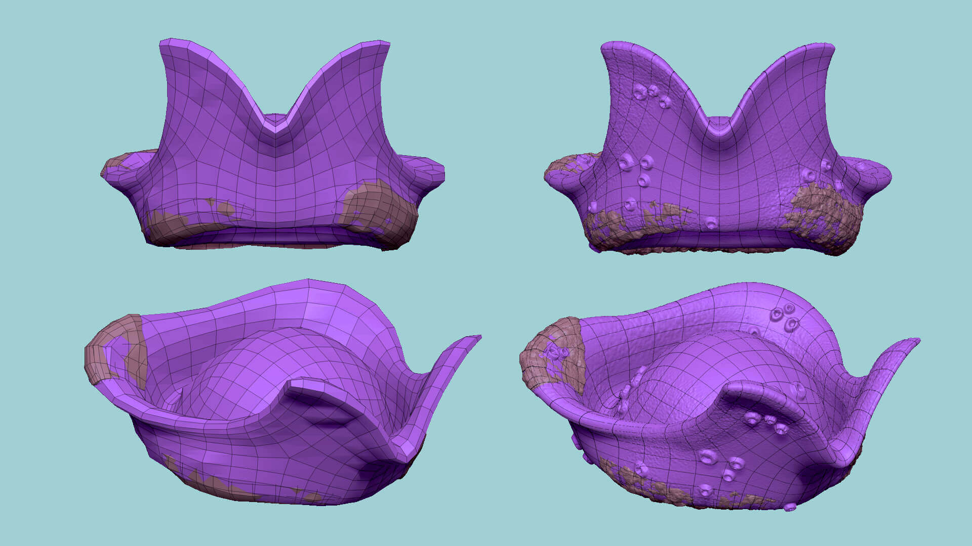 Pirate Hat 06 - Davy Johnes Hat 3D Model by gsommer