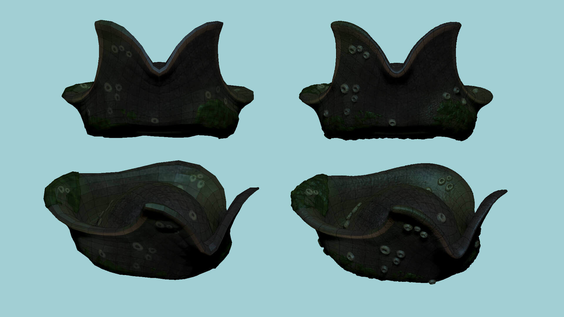 Pirate Hat 06 - Davy Johnes Hat 3D Model by gsommer
