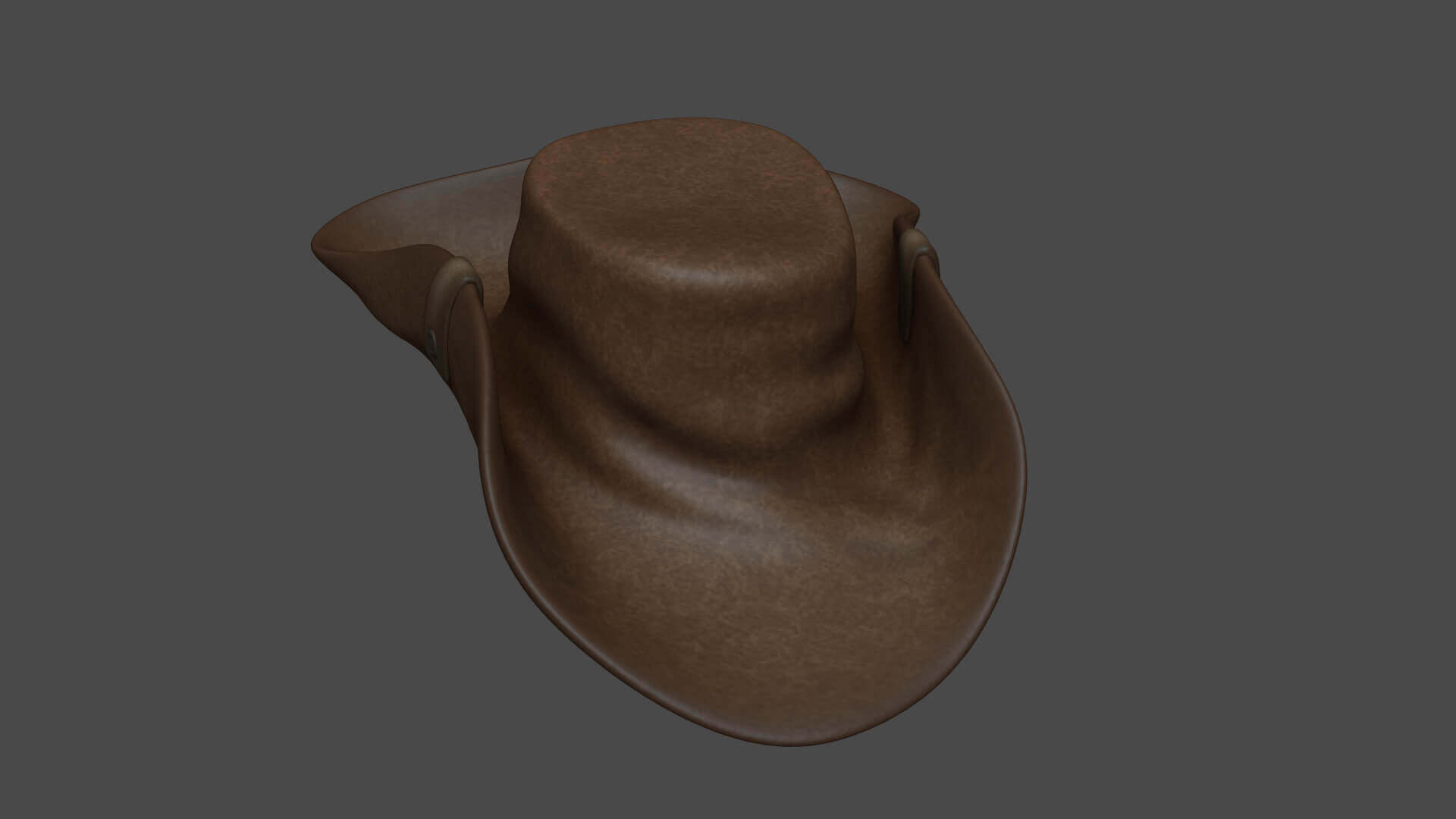 Pirate Hat 09 - Folded Pirate Hat 3D Model by gsommer