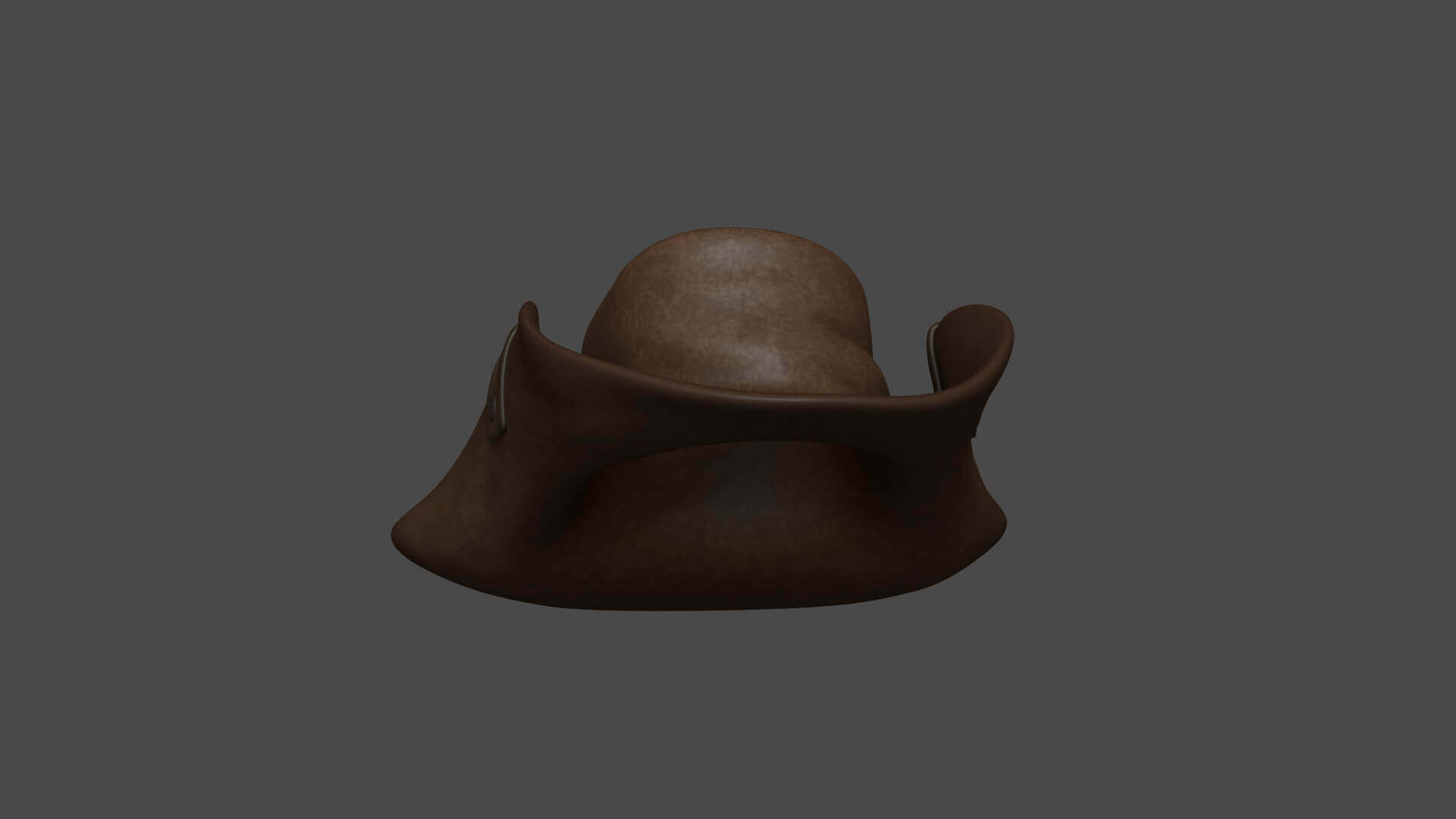 Pirate Hat 09 - Folded Pirate Hat 3D Model by gsommer
