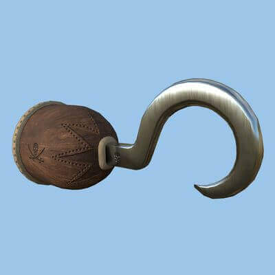 Metal Pirate Hook