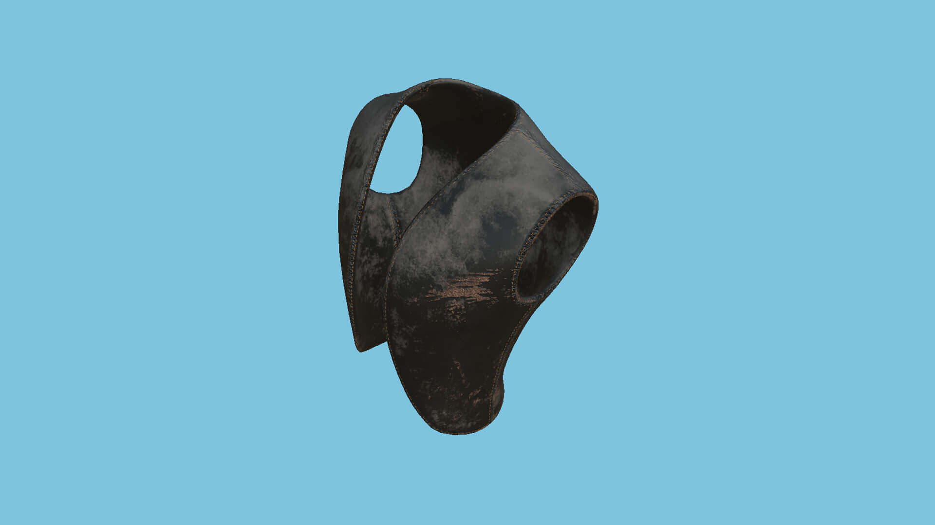 Pirate Vest 04 - Rust Dirt 3D Model by gsommer