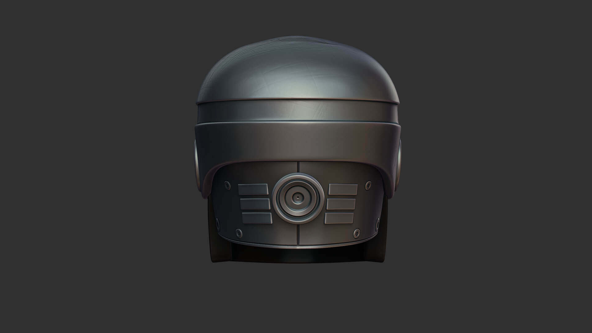 Robocop Helmet - 3D Model by gsommer