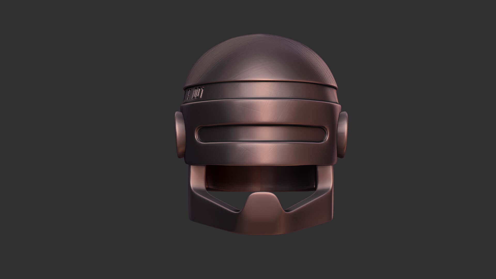 Robocop Helmet - 3D Model by gsommer