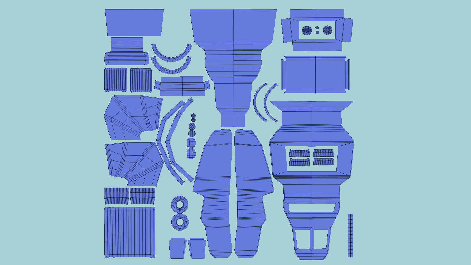 Sci-Fi Backpack Model A 08 - Rust Destroyed by gsommer