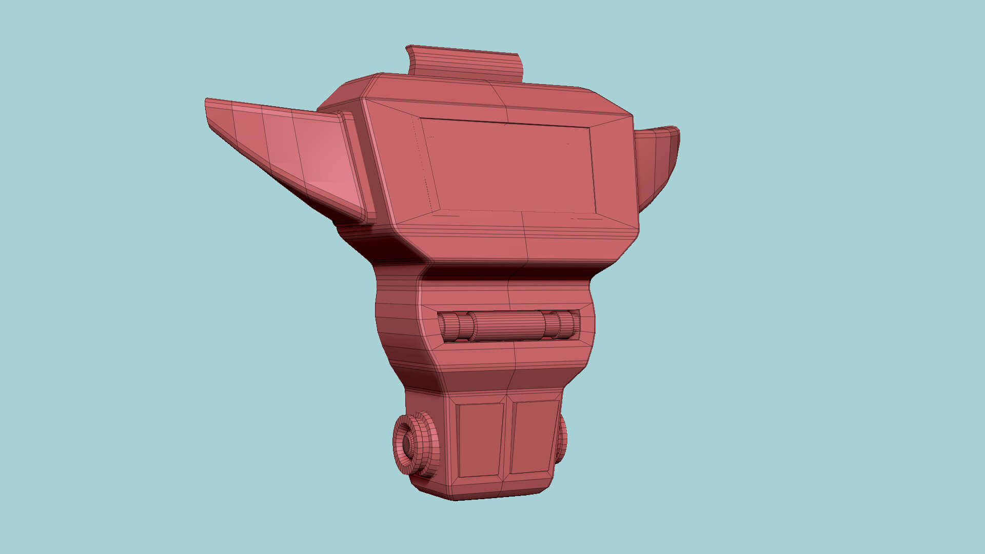 Sci-Fi Backpack Model A 08 - Rust Destroyed by gsommer