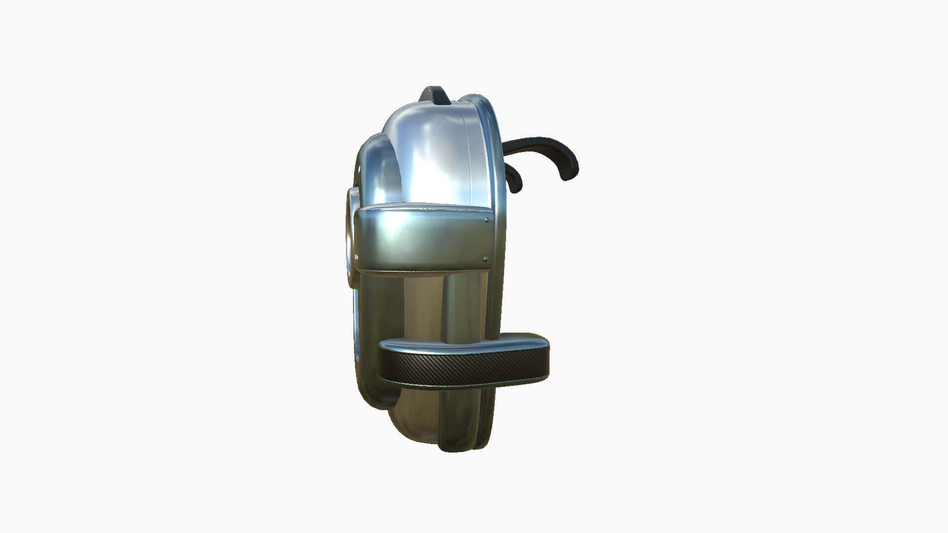 Sci-Fi Backpack Model C 04 - Aluminum by gsommer