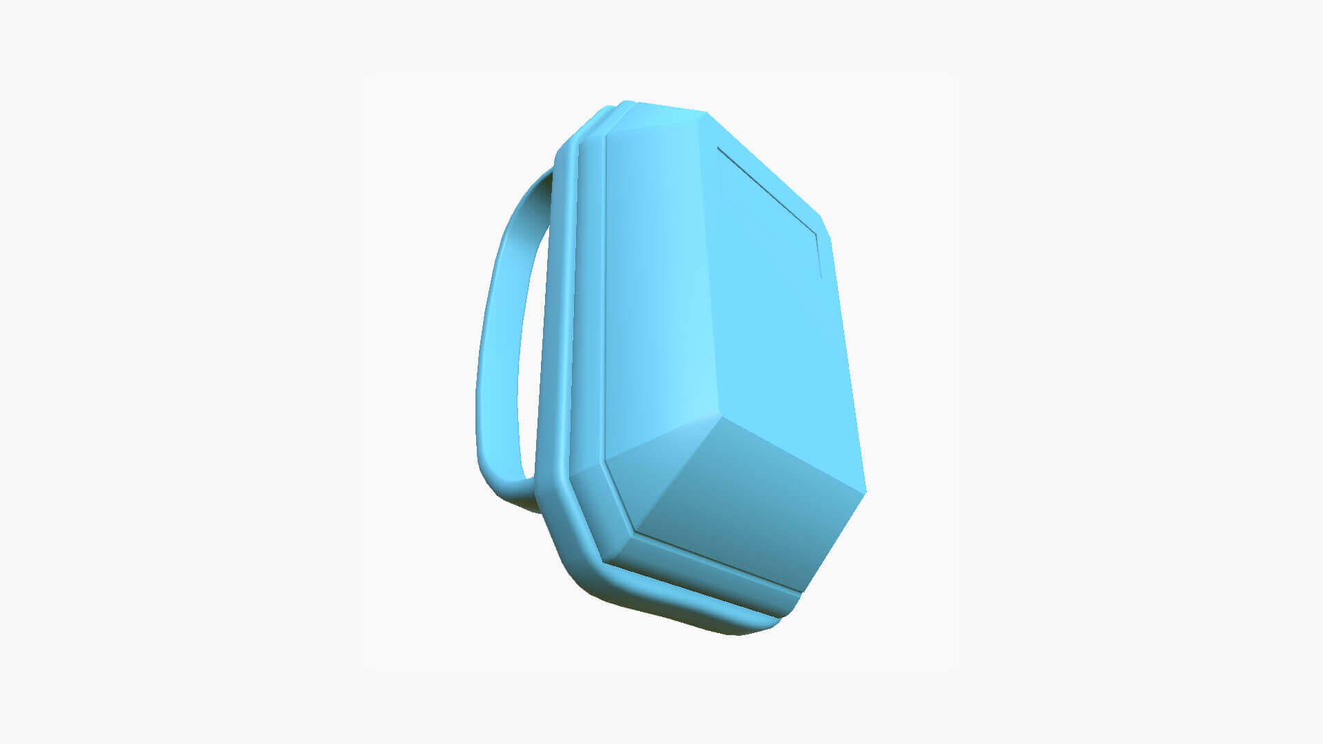 Sci-Fi Backpack Model E 05 - Steel Bright by gsommer