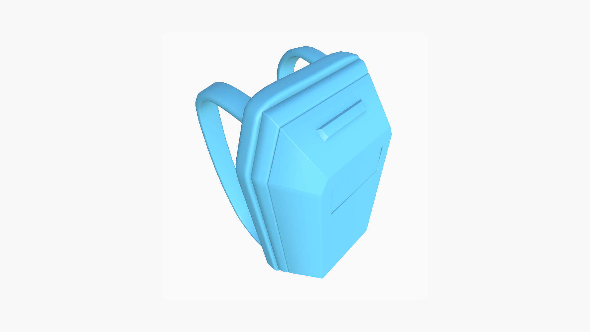Sci-Fi Backpack Model E 05 - Steel Bright by gsommer