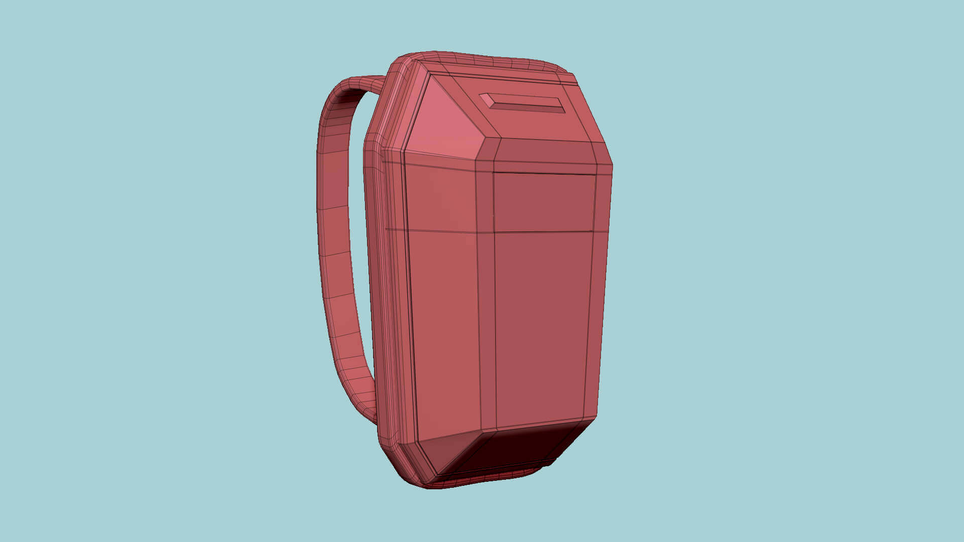Sci-Fi Backpack Model E 07 - White Dirt by gsommer