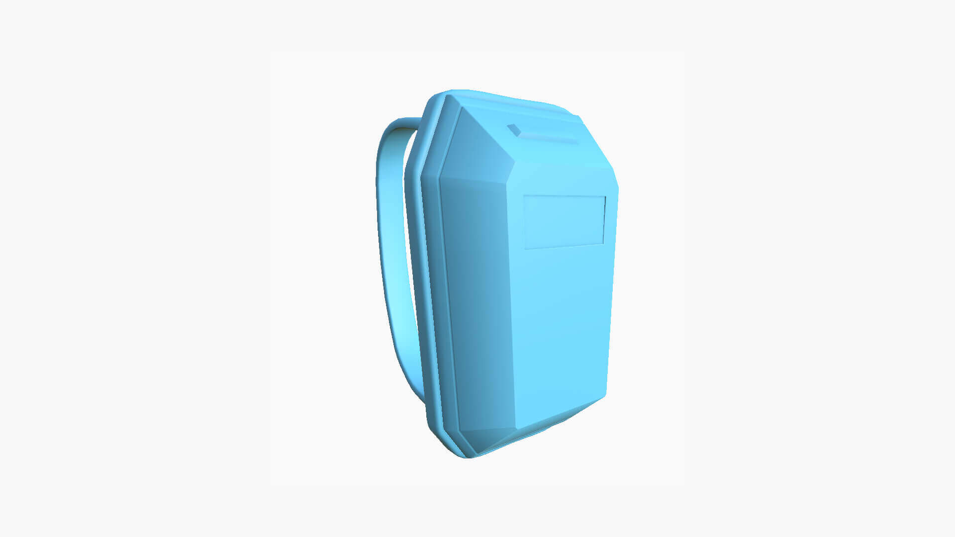 Sci-Fi Backpack Model E 10 - Aluminum by gsommer