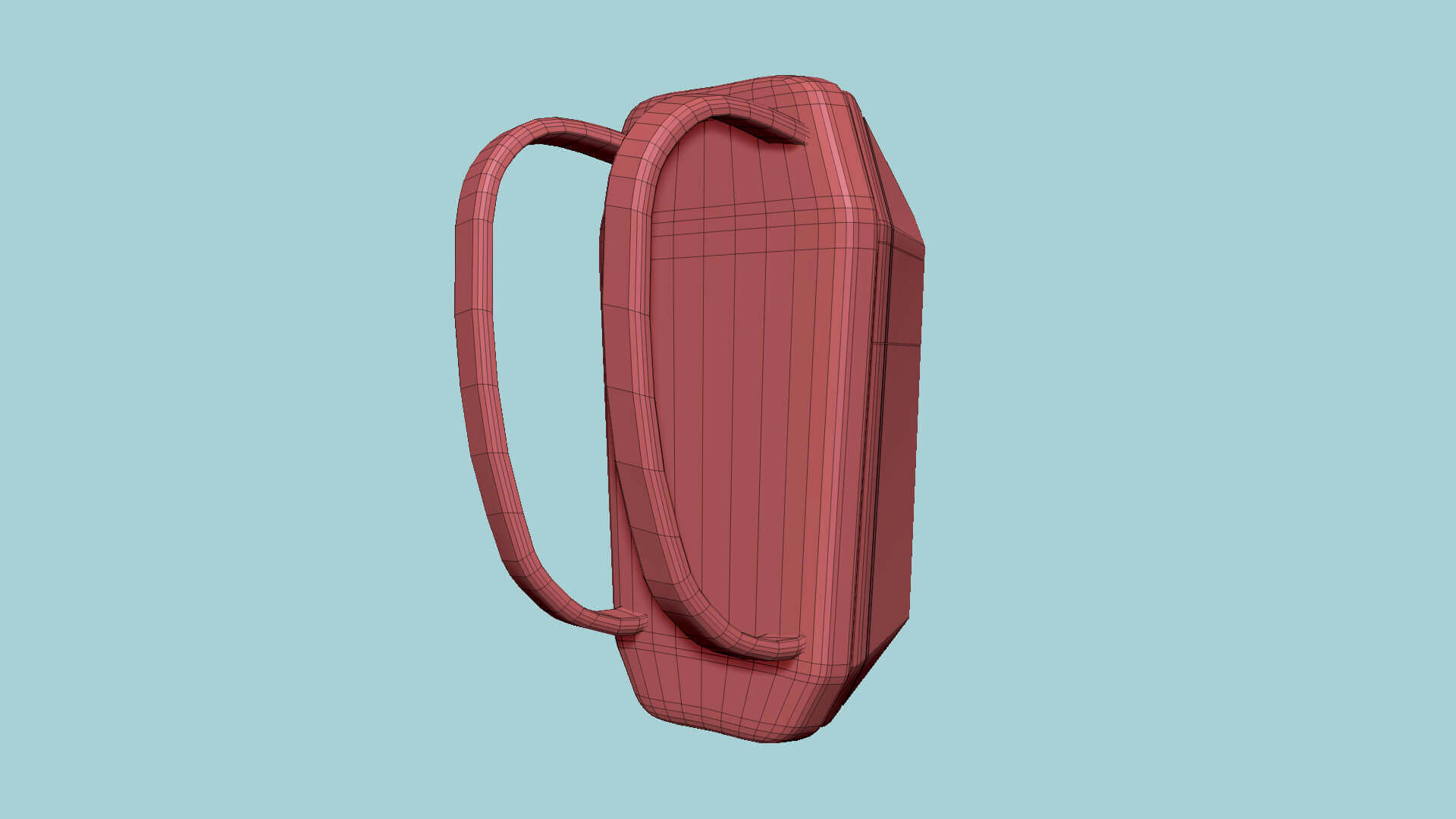 Sci-Fi Backpack Model E 10 - Aluminum by gsommer