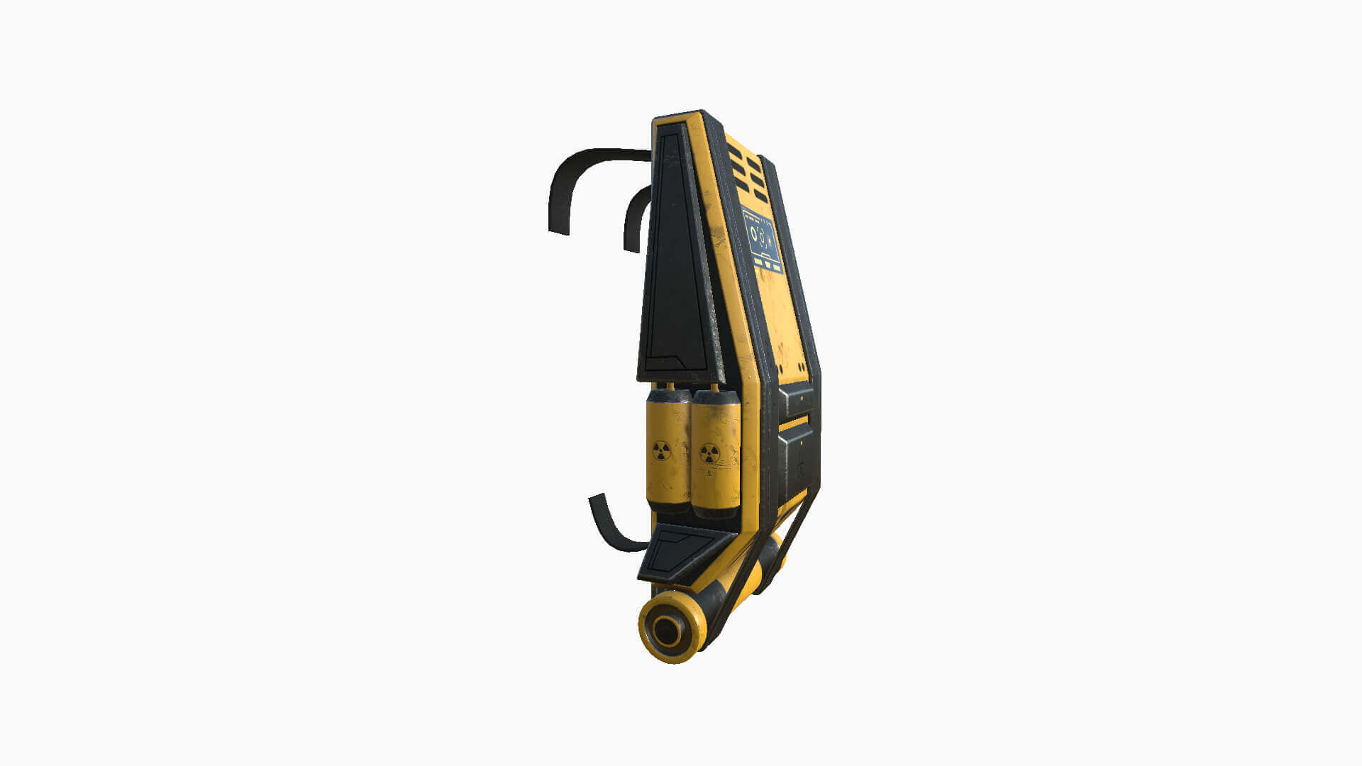 Sci-Fi Backpack Model F 02 - Yellow by gsommer