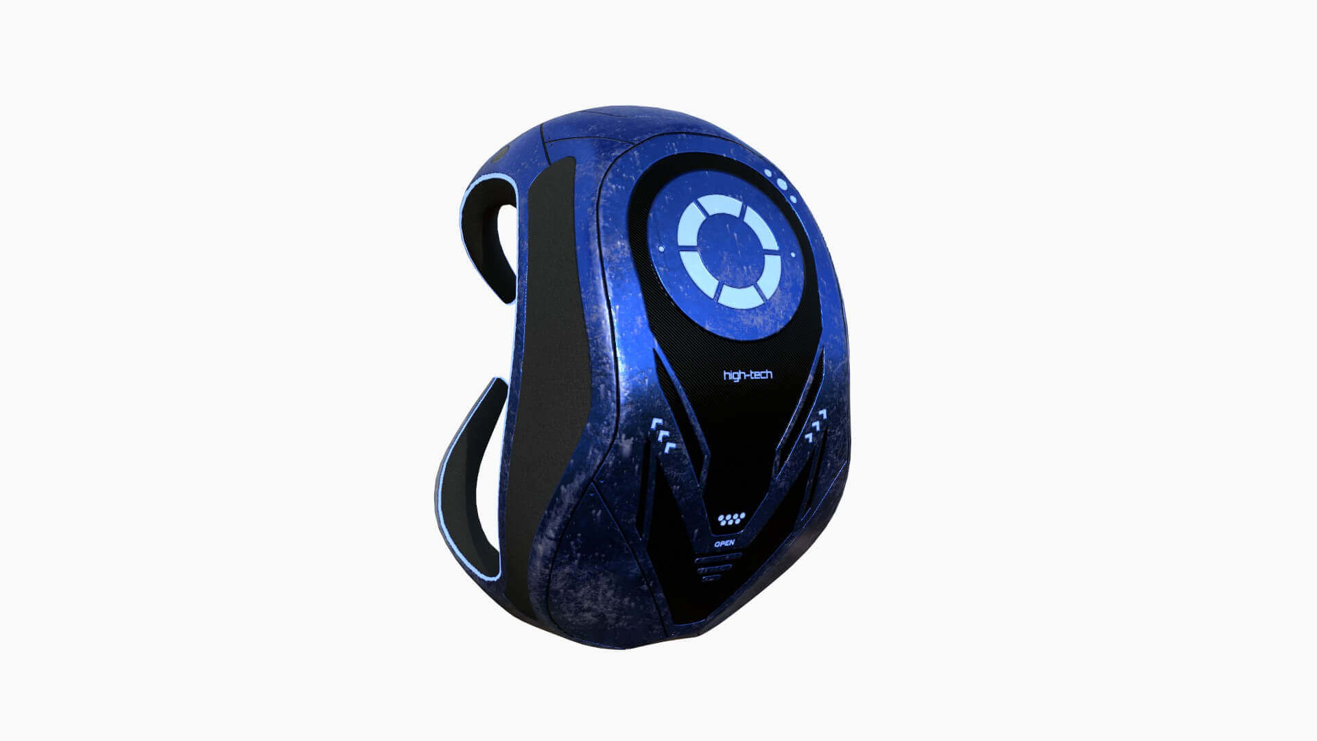 Sci-Fi Backpack Model G 06 - Blue by gsommer