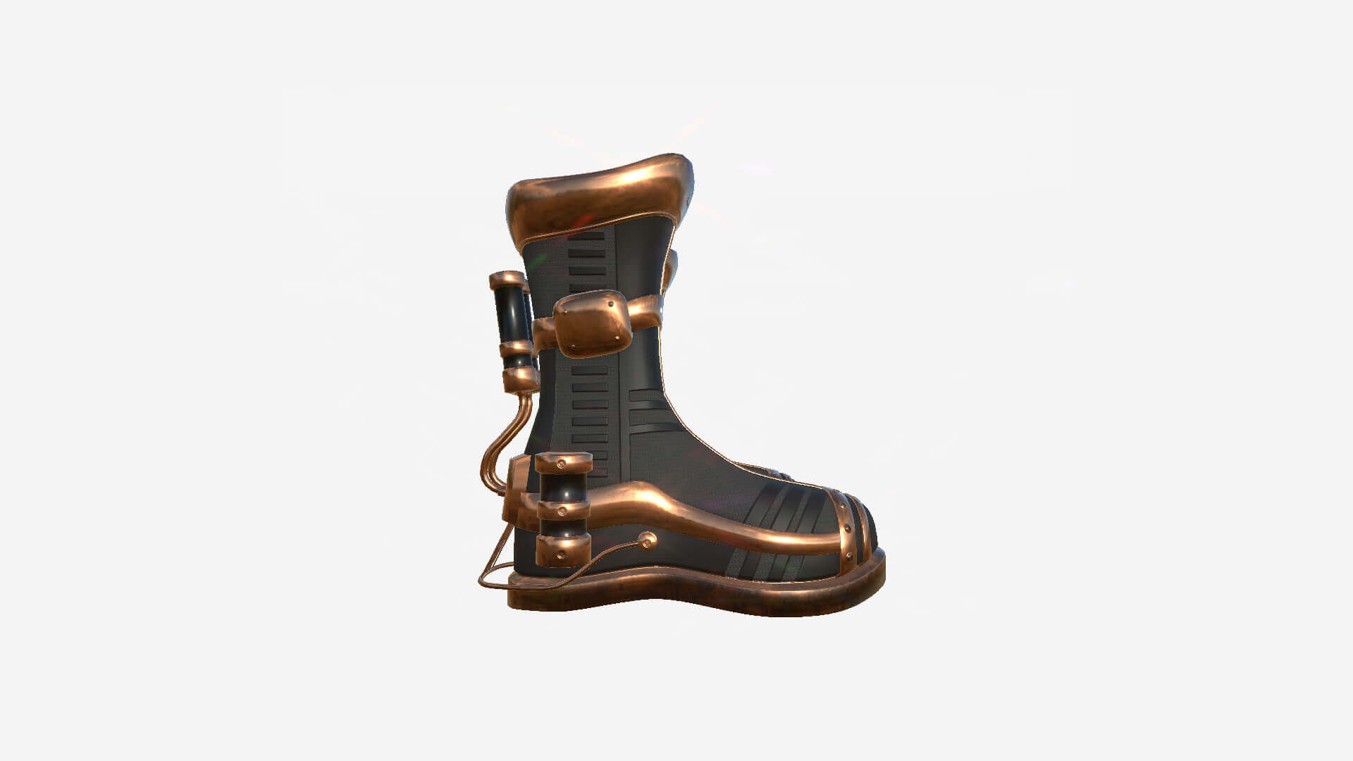 Sci-Fi Boot Model A 05 - Copper by gsommer