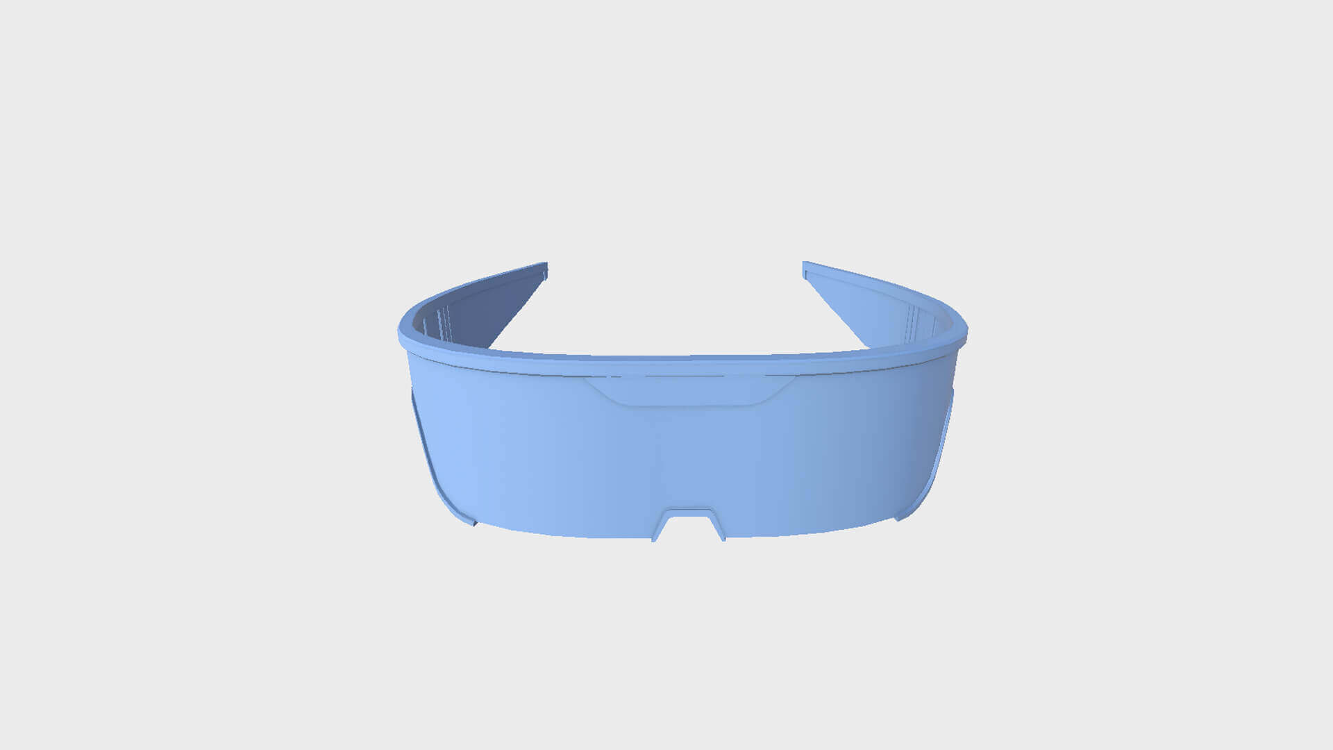Sci-Fi Glasses Visor Model A 08 - Light Blue by gsommer