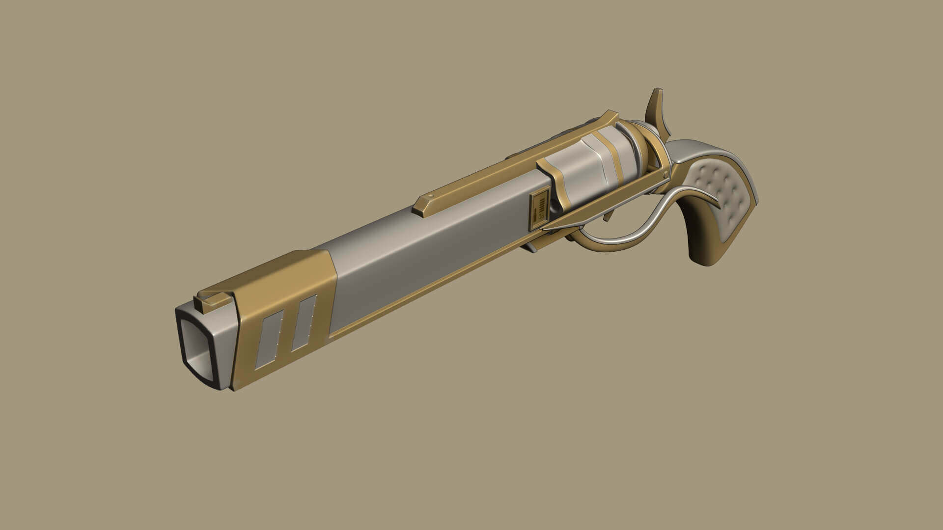 Futuristic Revolver