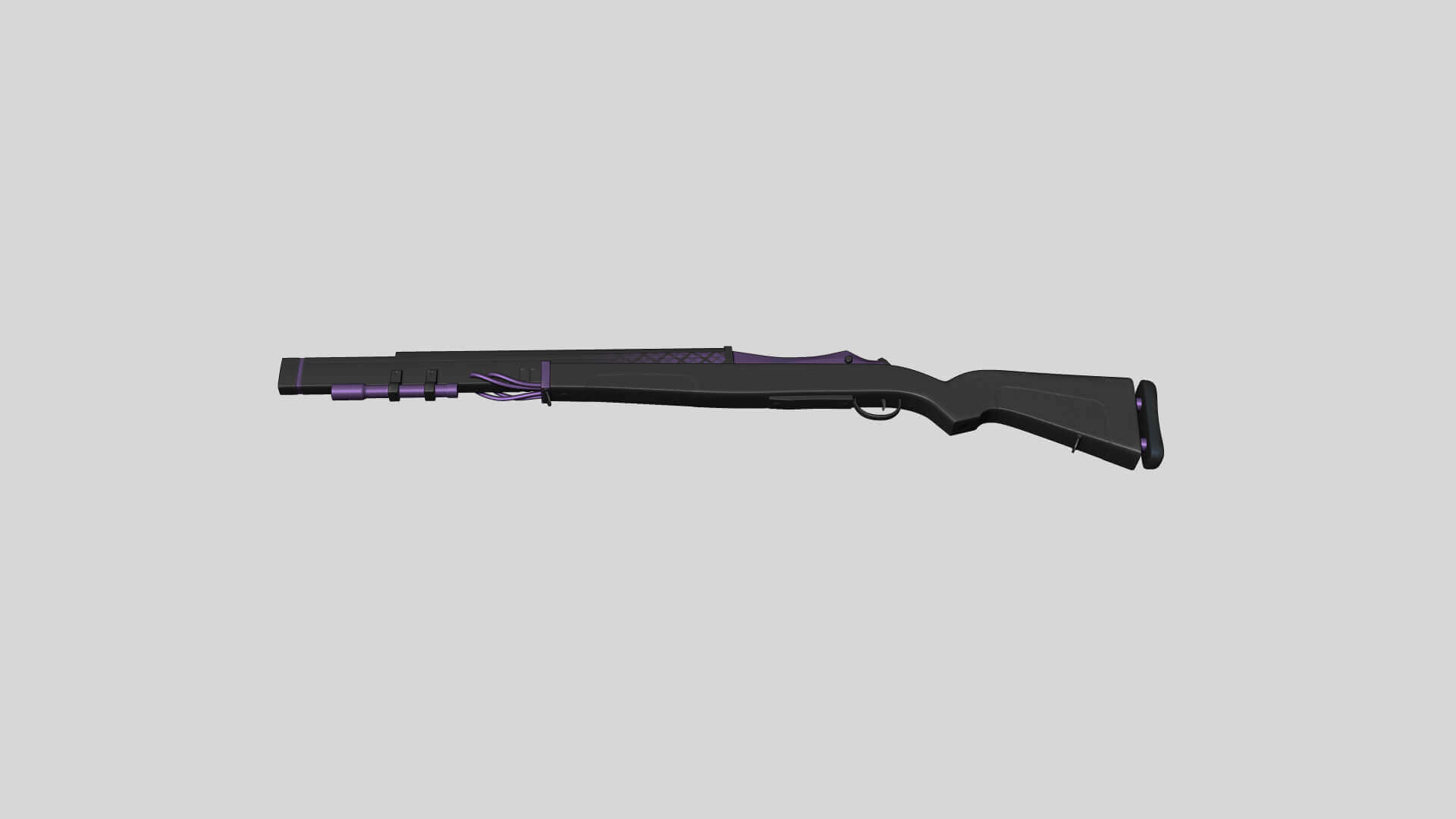 Sci-Fi Gun 18 - M1 Garand 3D Model by gsommer
