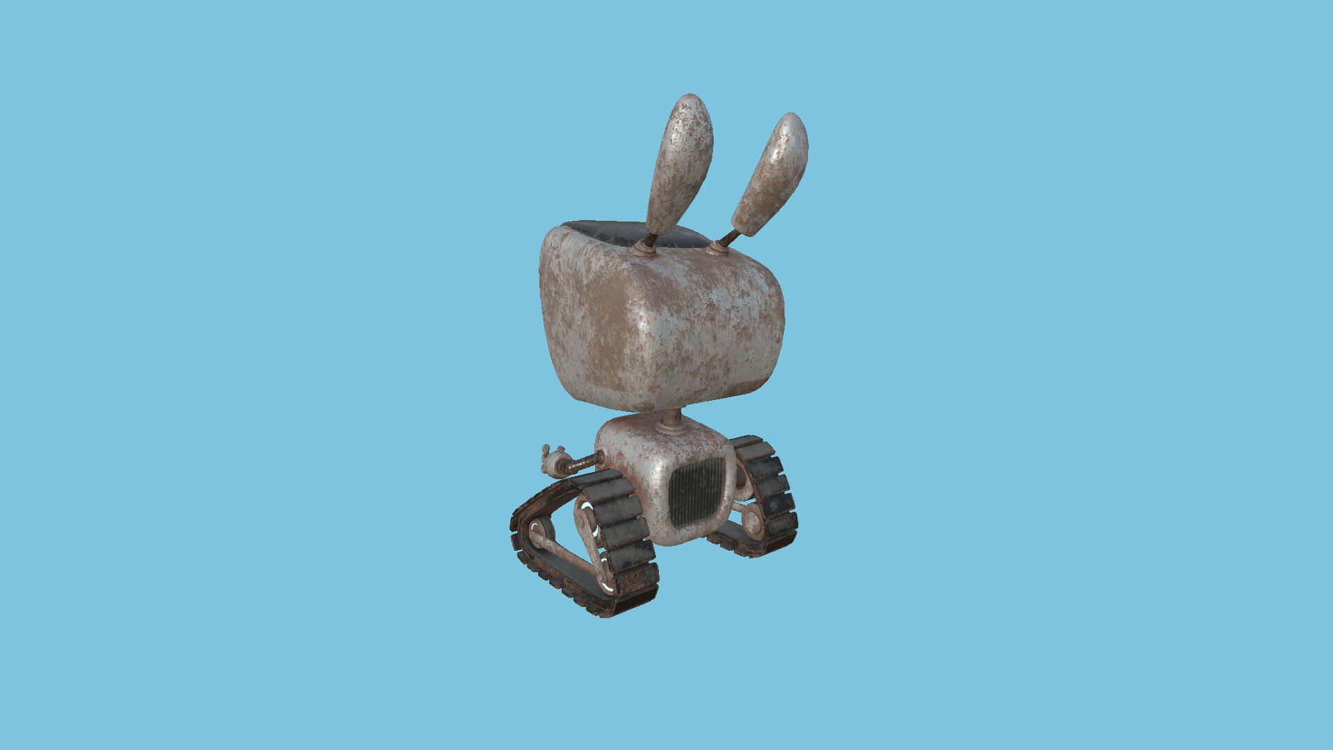 Sci-Fi Robot Model A 04 - Tired Destroyed by gsommer