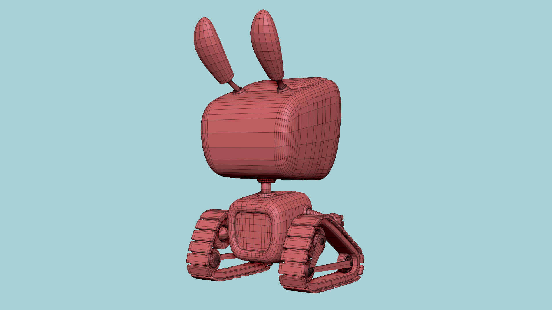 Sci-Fi Robot Model A 04 - Tired Destroyed by gsommer