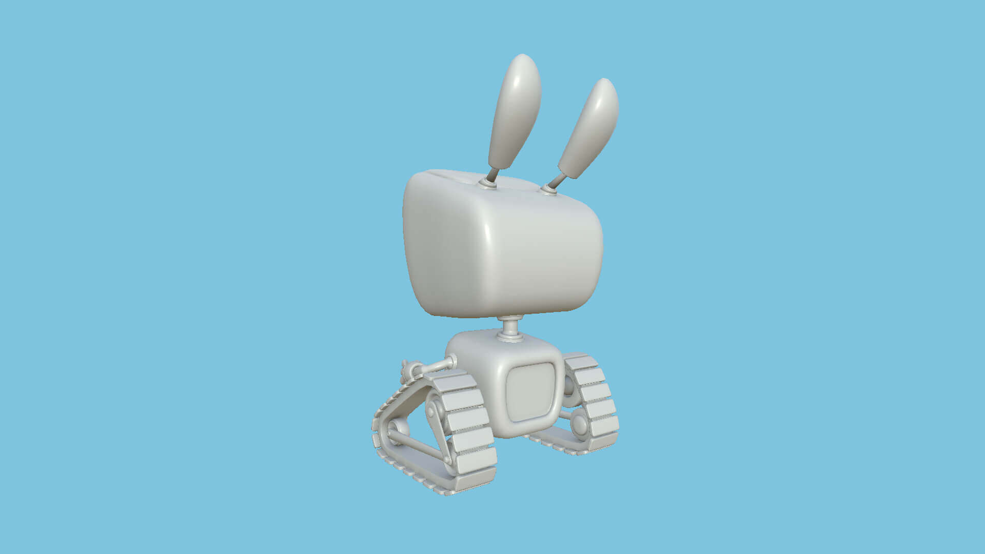 Sci-Fi Robot Model A 04 - Tired Destroyed by gsommer