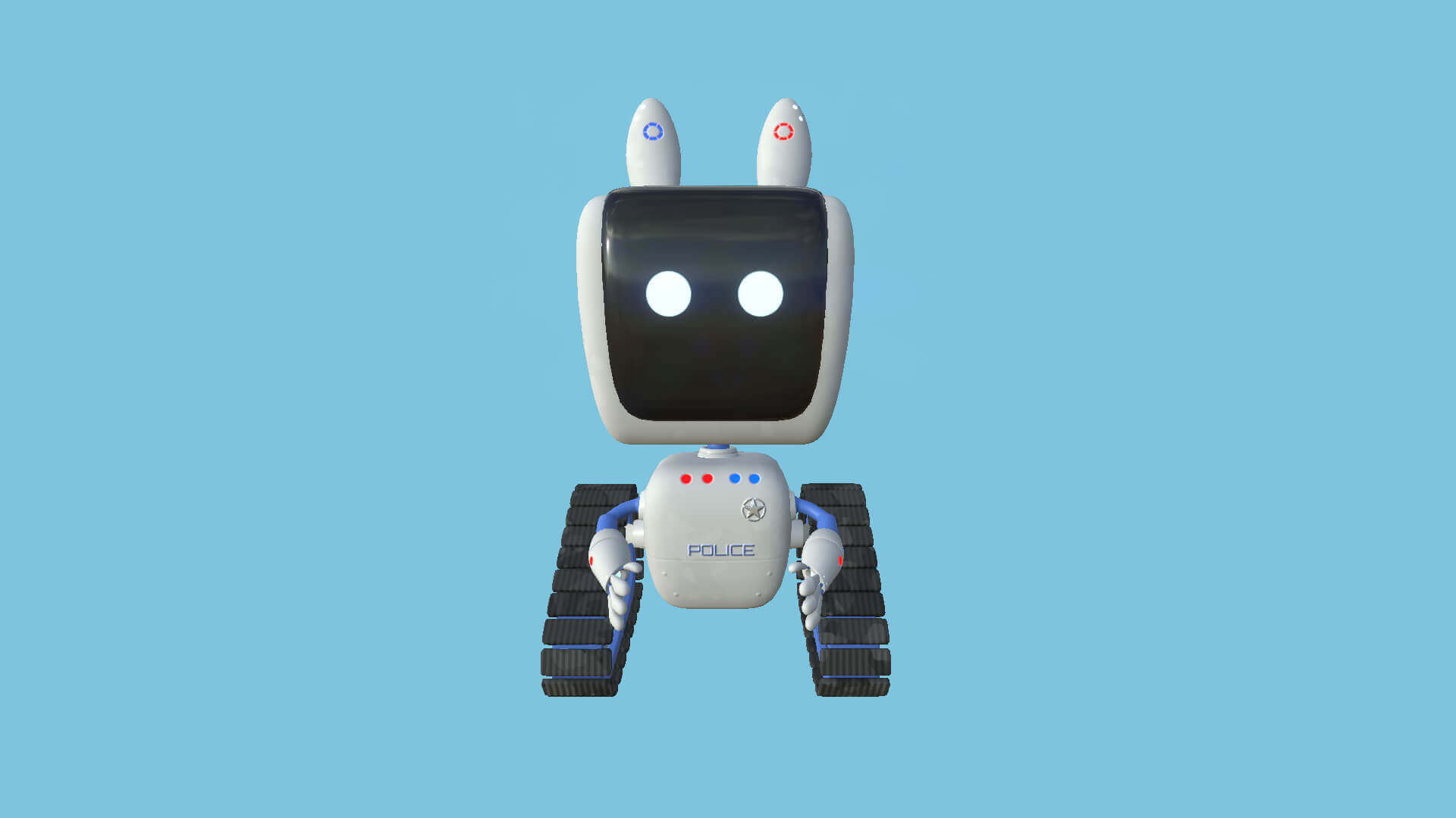 Elysium Police Robots