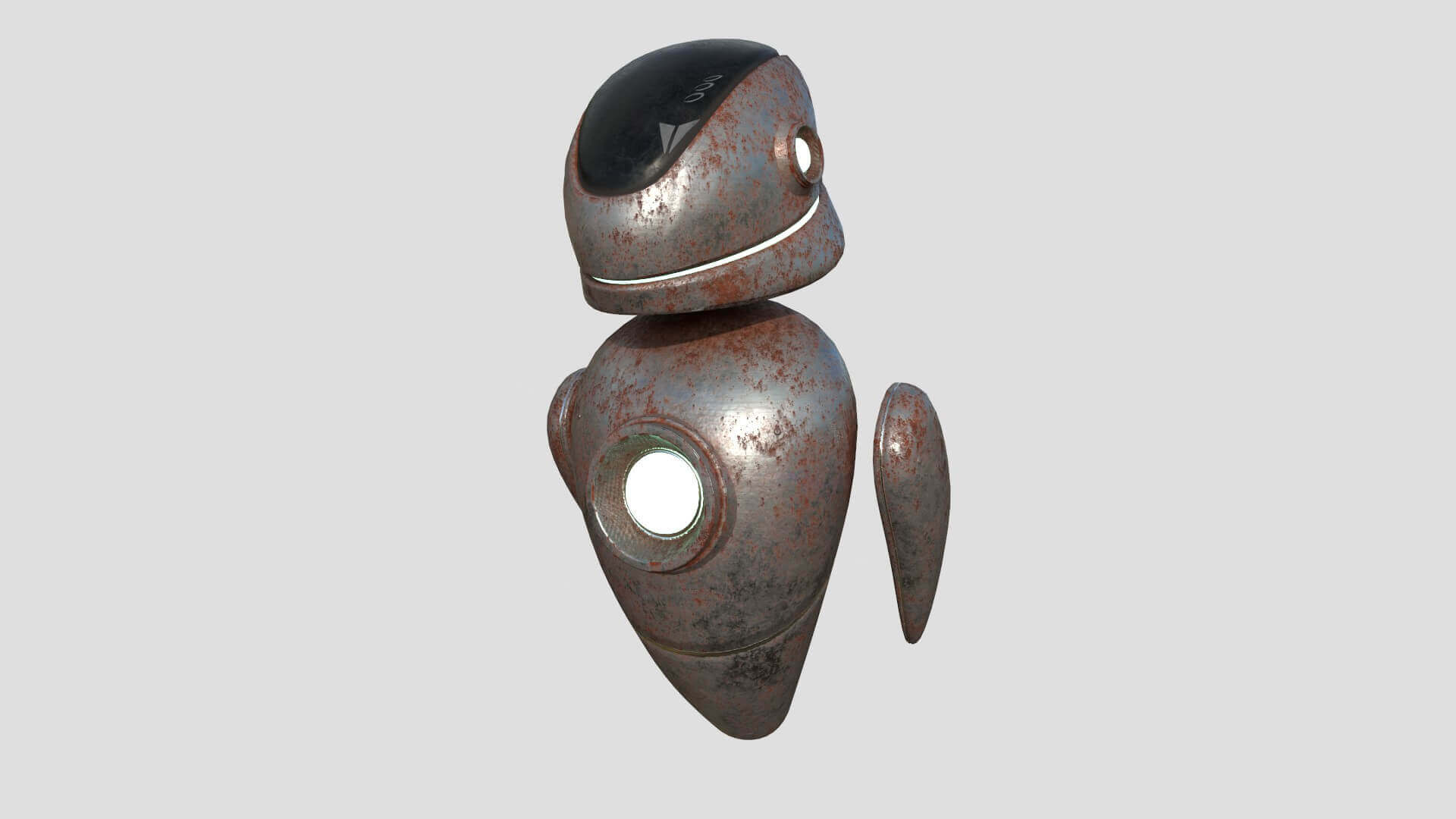 Sci-Fi Robot Model B 05 - Rust Destroyed by gsommer