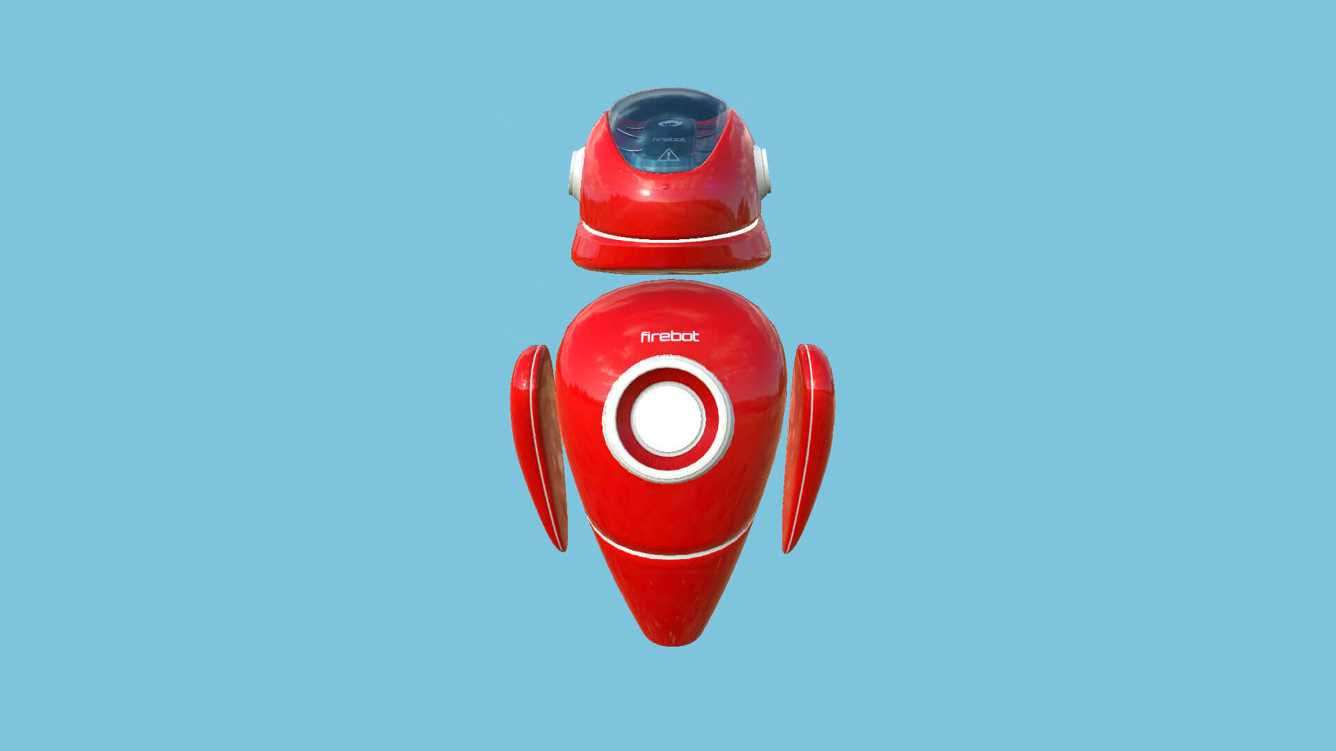 Sci-Fi Robot Model B 09 - Firebot by gsommer