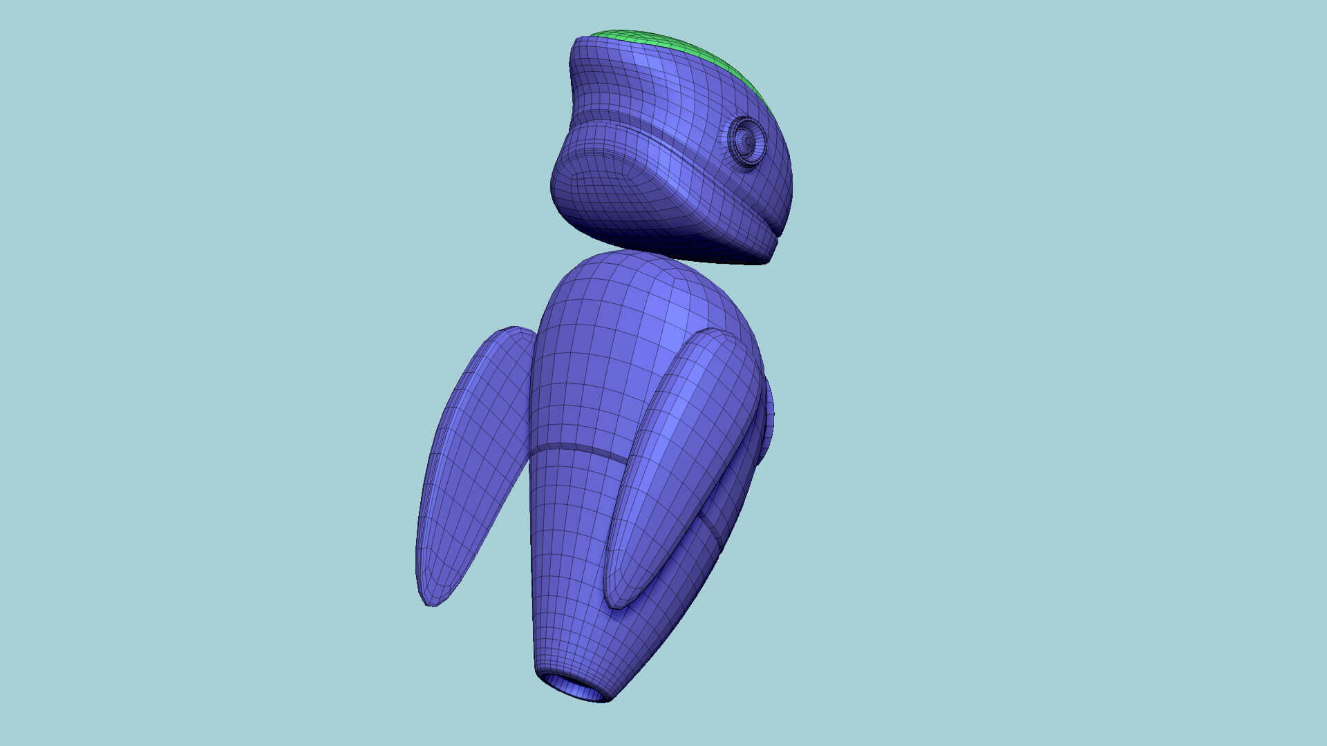 Sci-Fi Robot Model B 09 - Firebot by gsommer