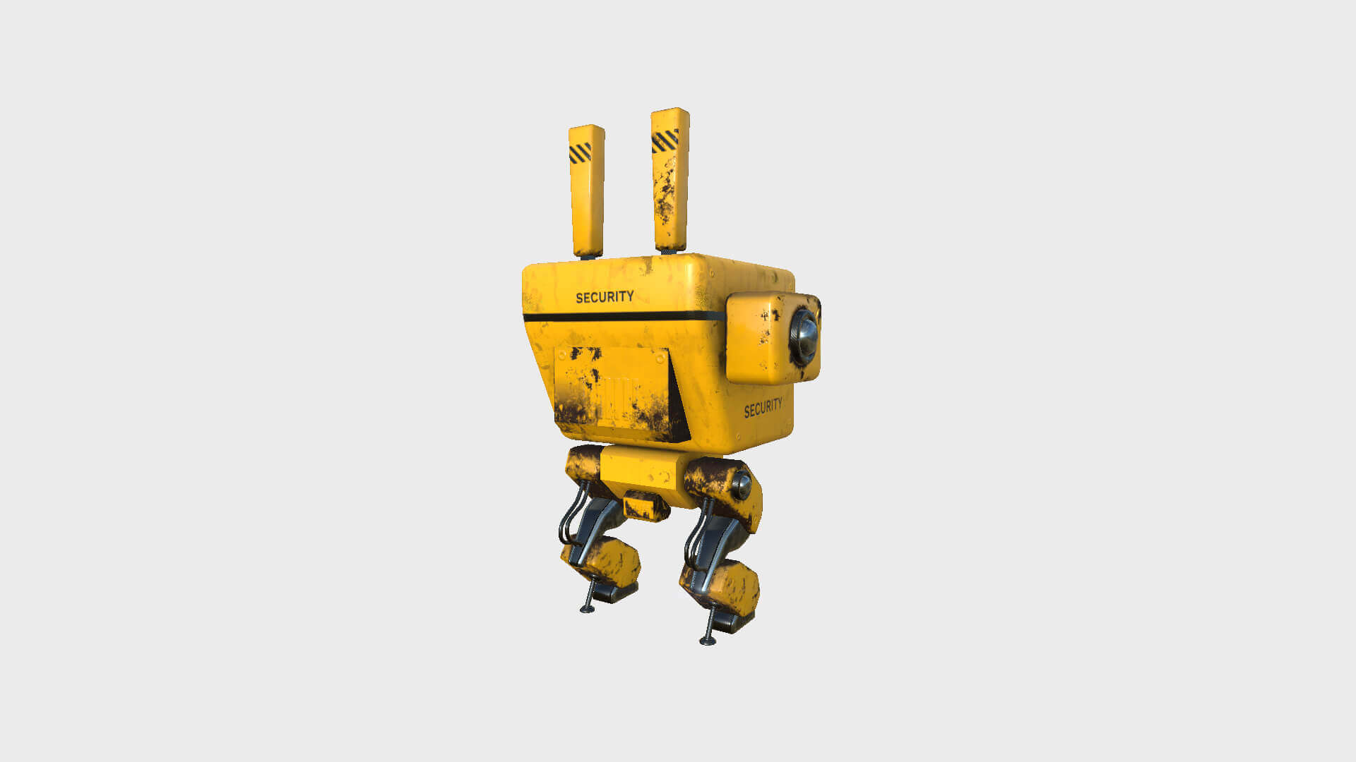 Sci-Fi Robot Model C 07 - Security by gsommer