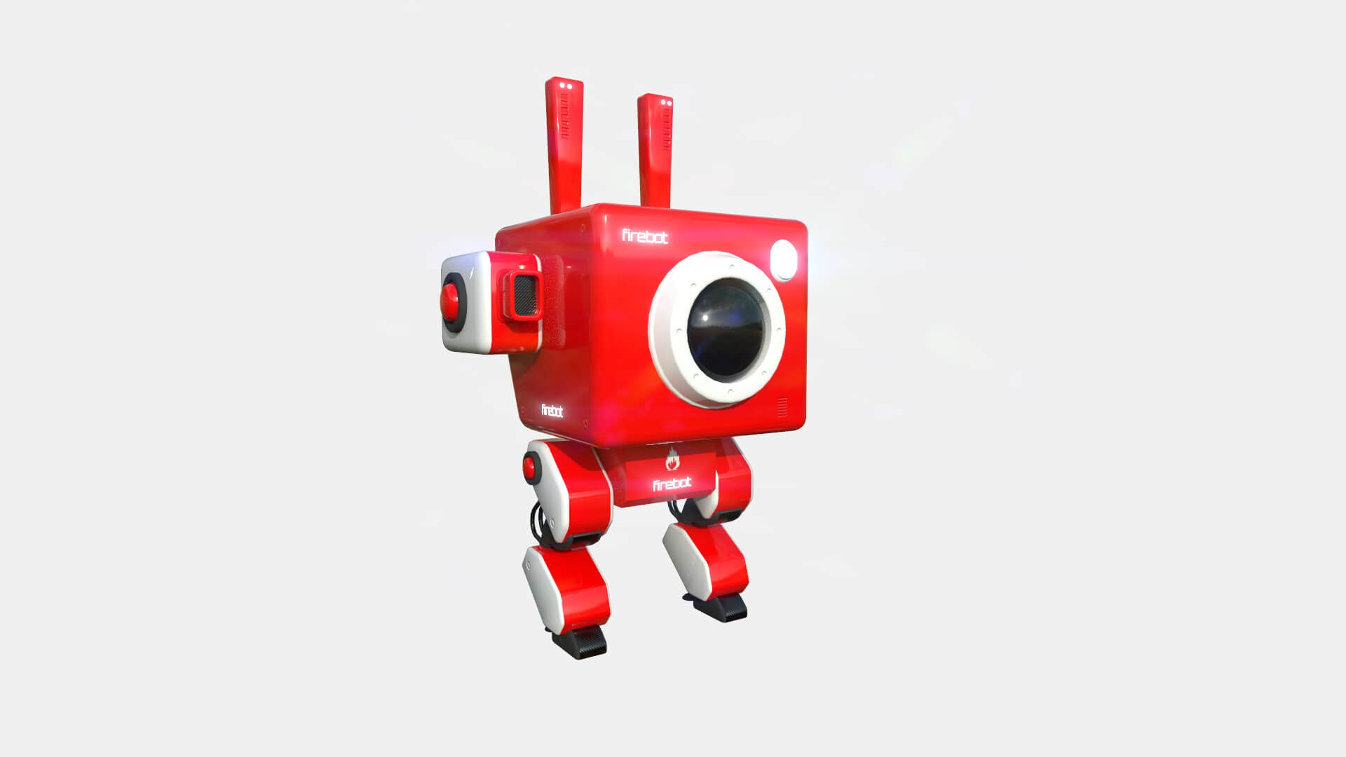 Sci-Fi Robot Model C 09 - Firebot by gsommer
